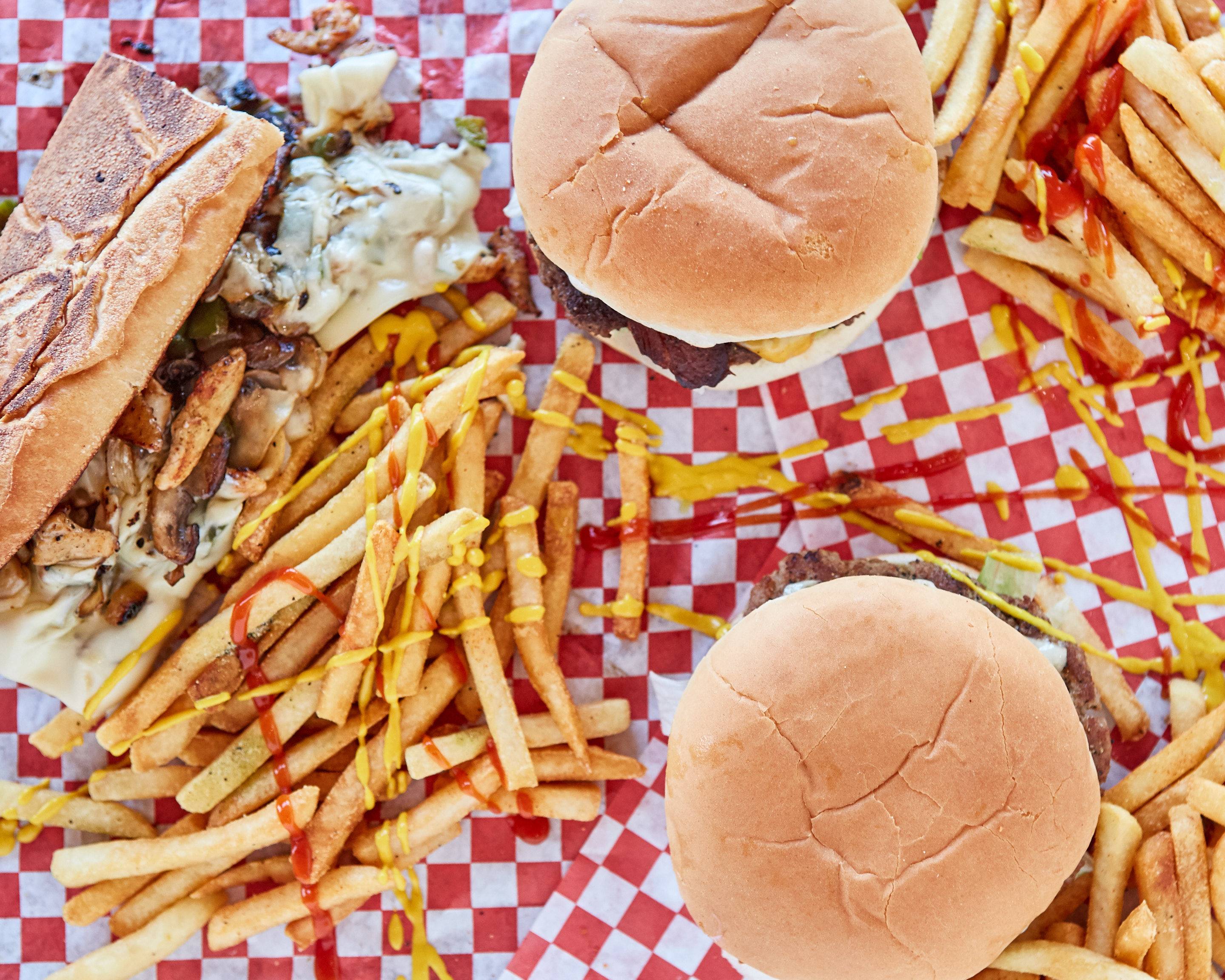 Order Burger Island (14999 Preston Rd) Menu Delivery in Dallas | Burger ...