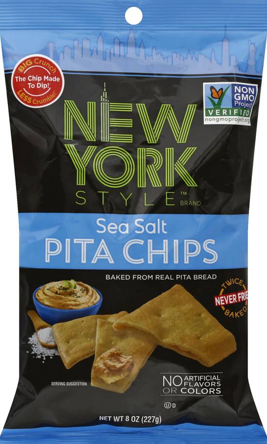 New York Style Sea Salt Pita Chips | Delivery Near You | Uber Eats