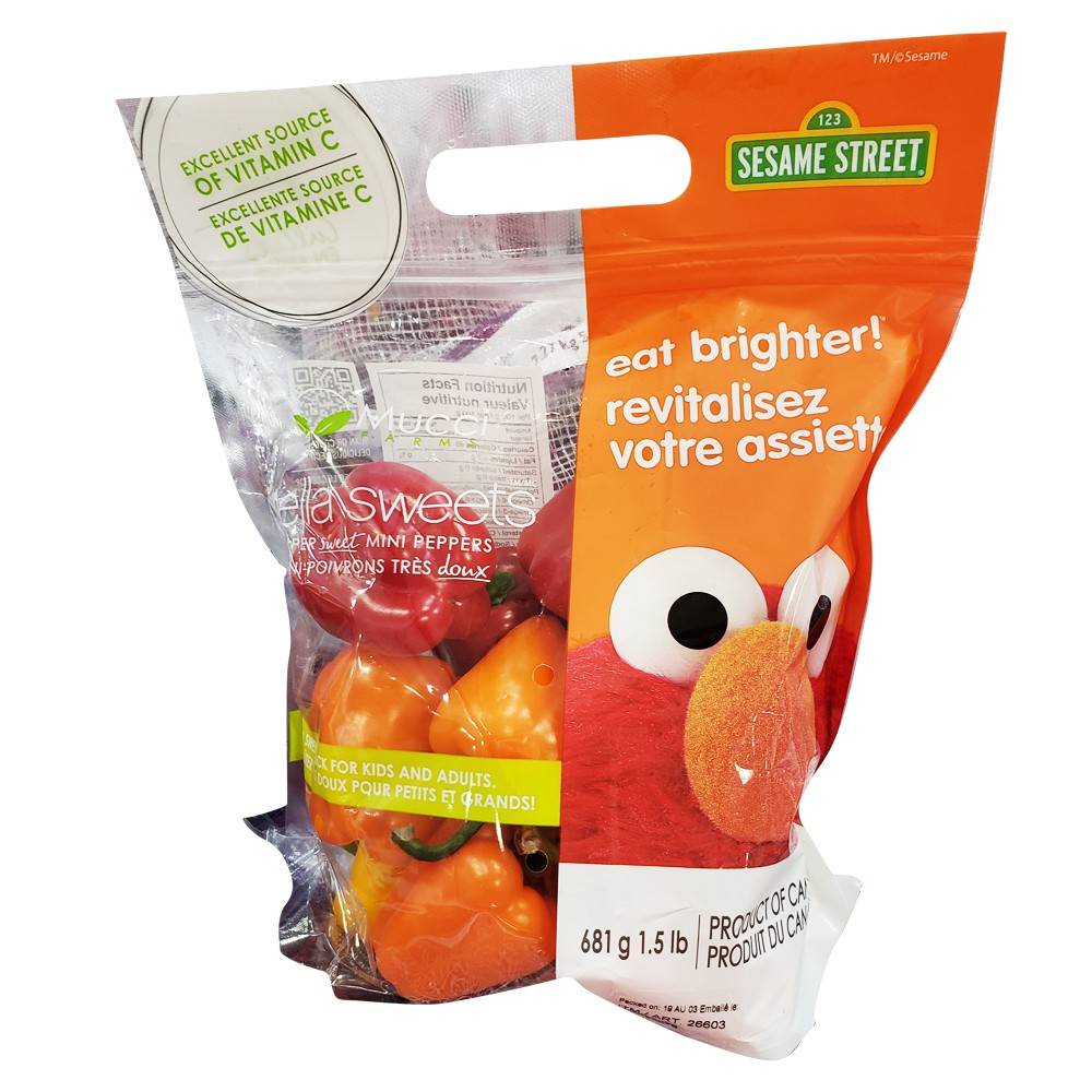 Sesame Street Mini poivrons doux - sweet mini ball peppers Delivery ...