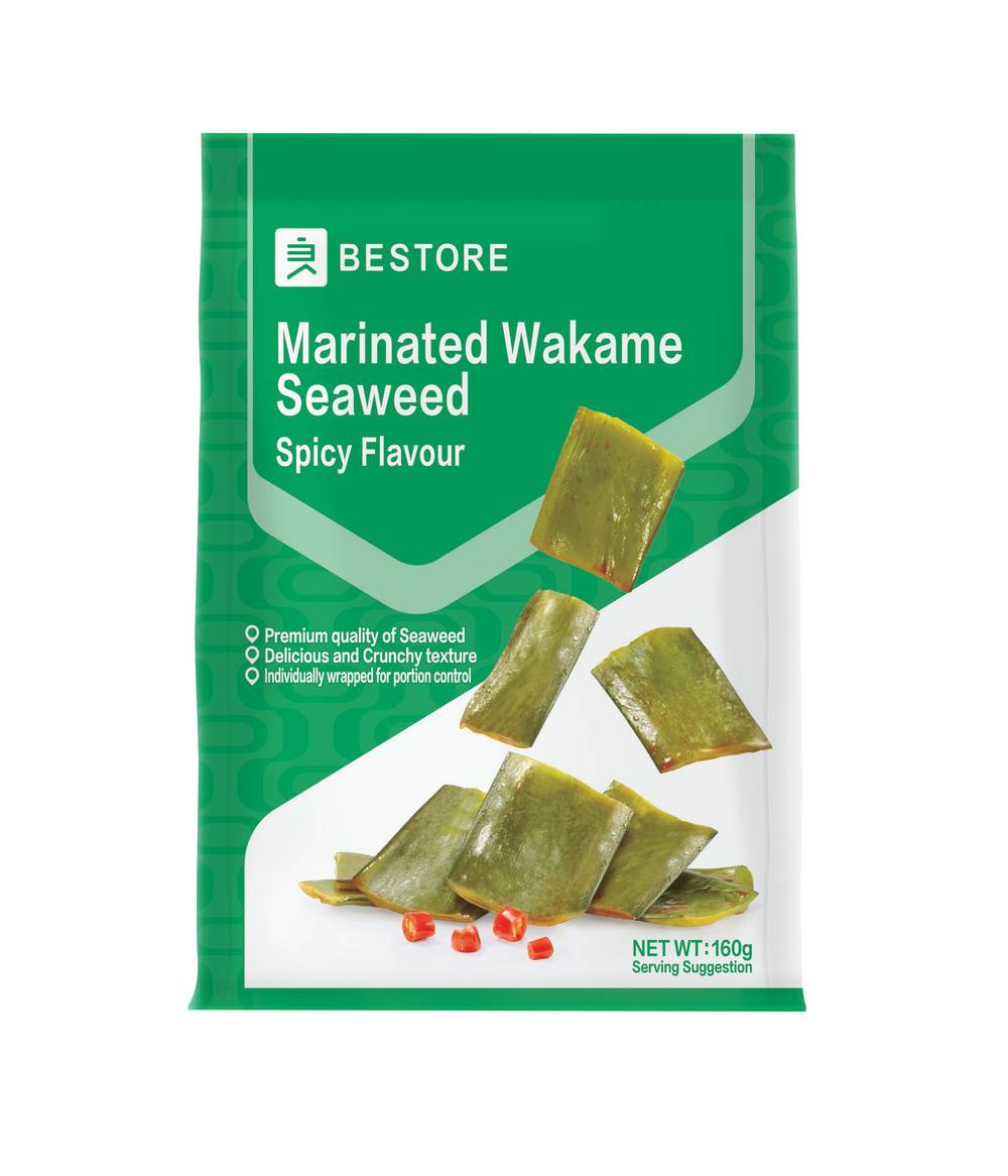 Bestore Marinated Wakame Seaweed Spicy Flavour Delivery Near Me | Order ...