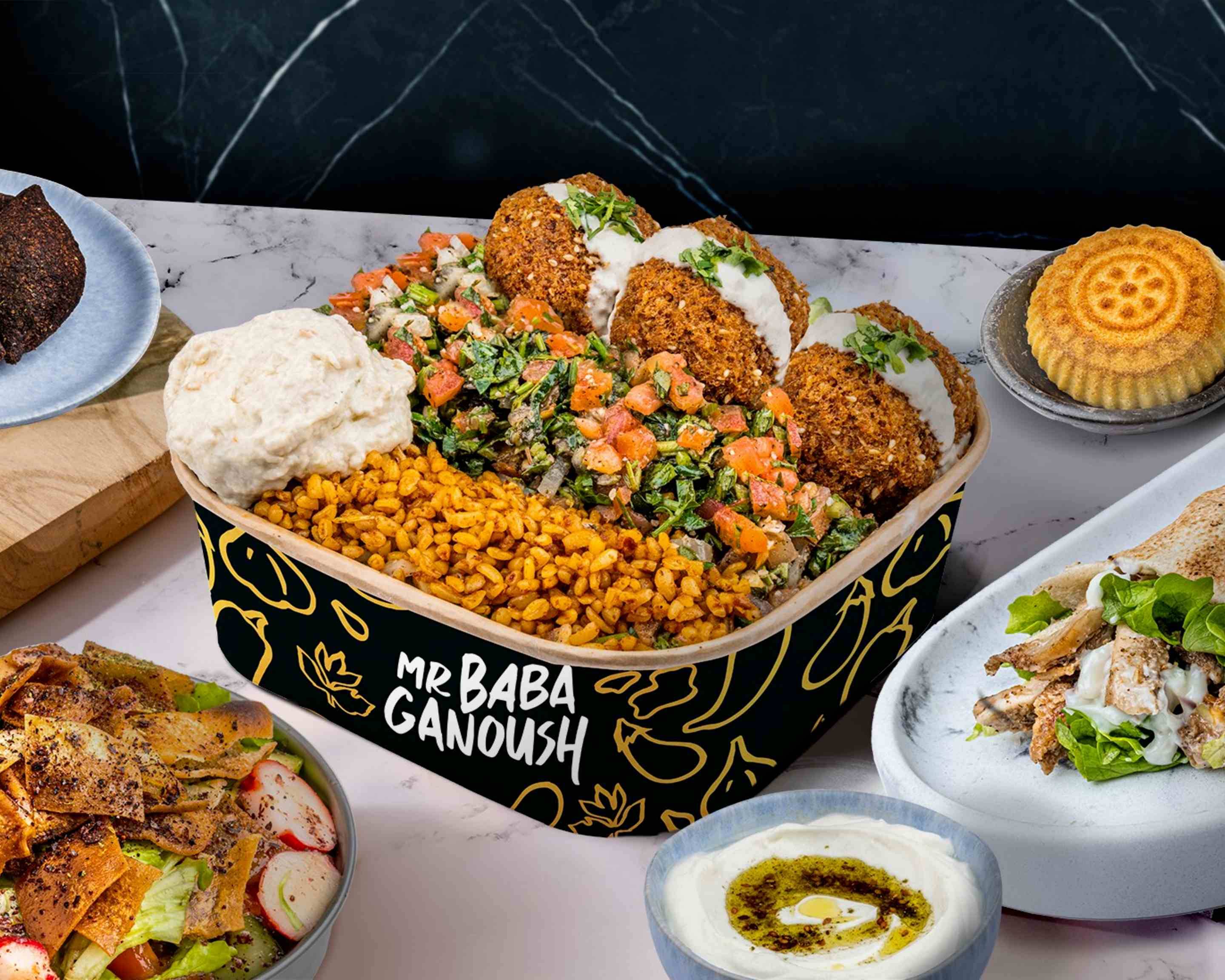 Livraison du menu Mr Baba Ganoush - Charles Michels à Paris - 【Menu et ...