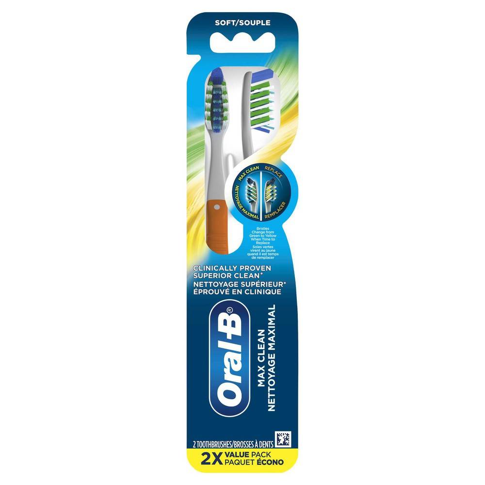 Oral-B Crossaction Max Clean Manual Toothbrush at Karen Medina blog