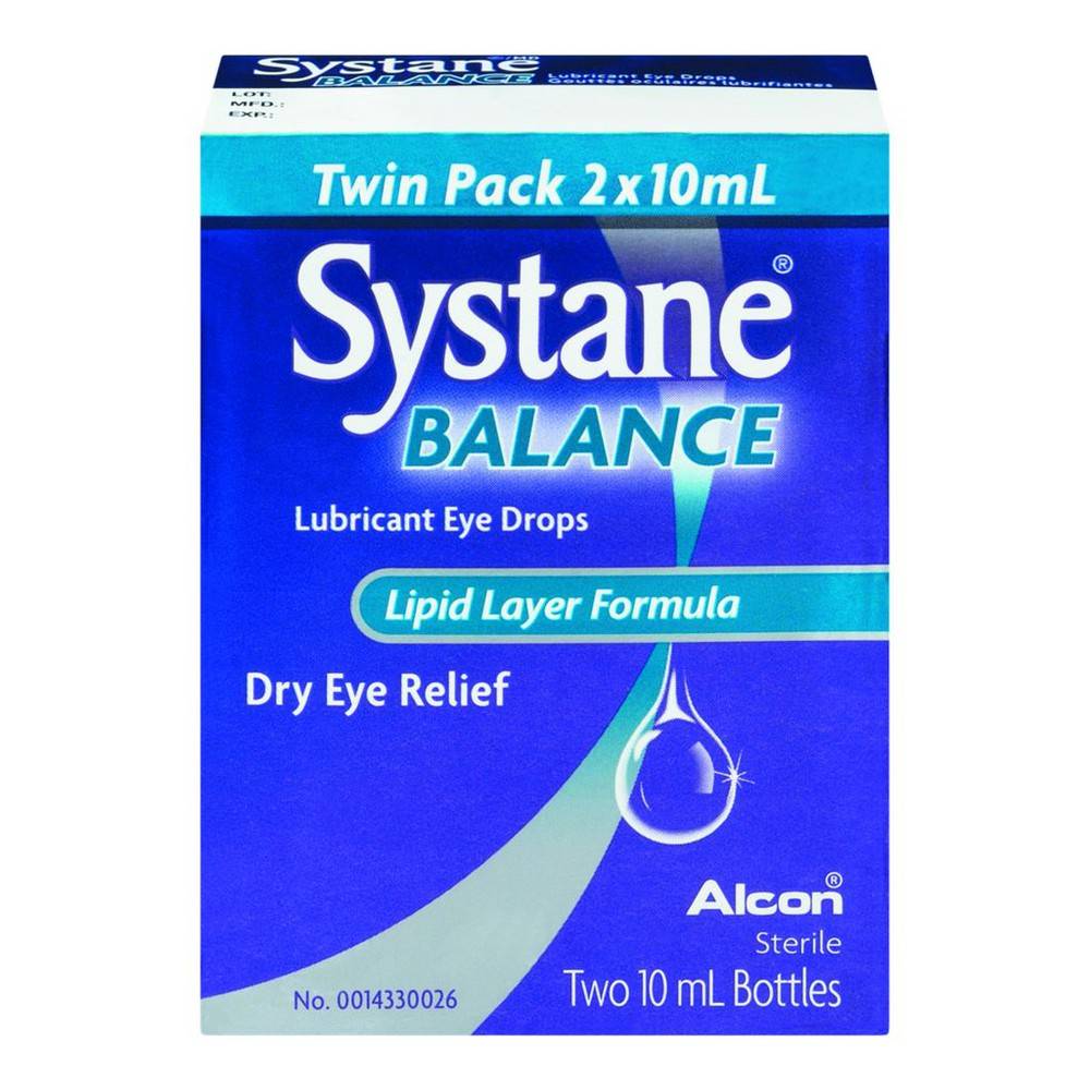 Systane Balance lubricant eye drops, lipid layer formula Delivery Near ...