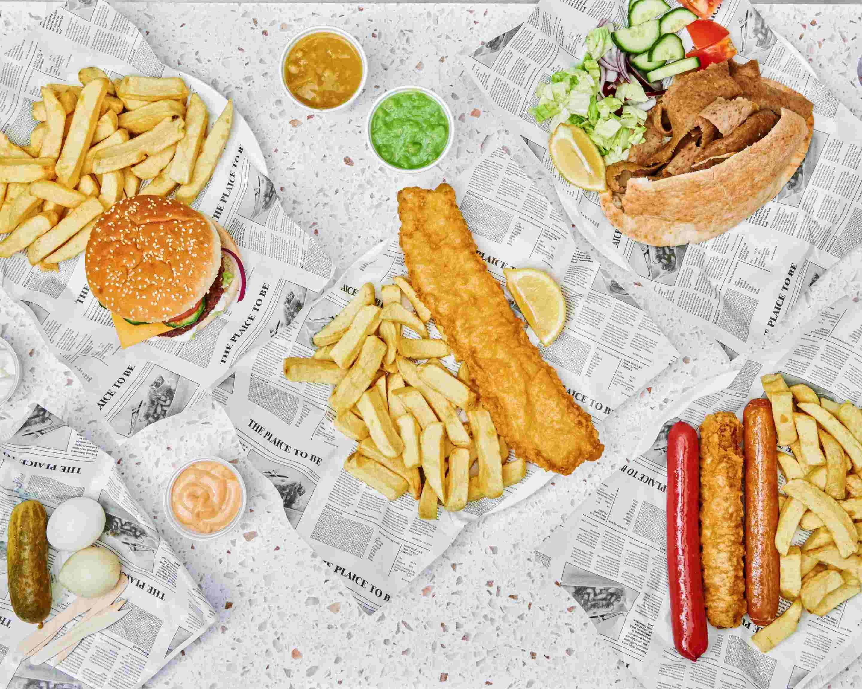 Violet Chippy Menu - Takeaway in London | Delivery Menu & Prices | Uber ...