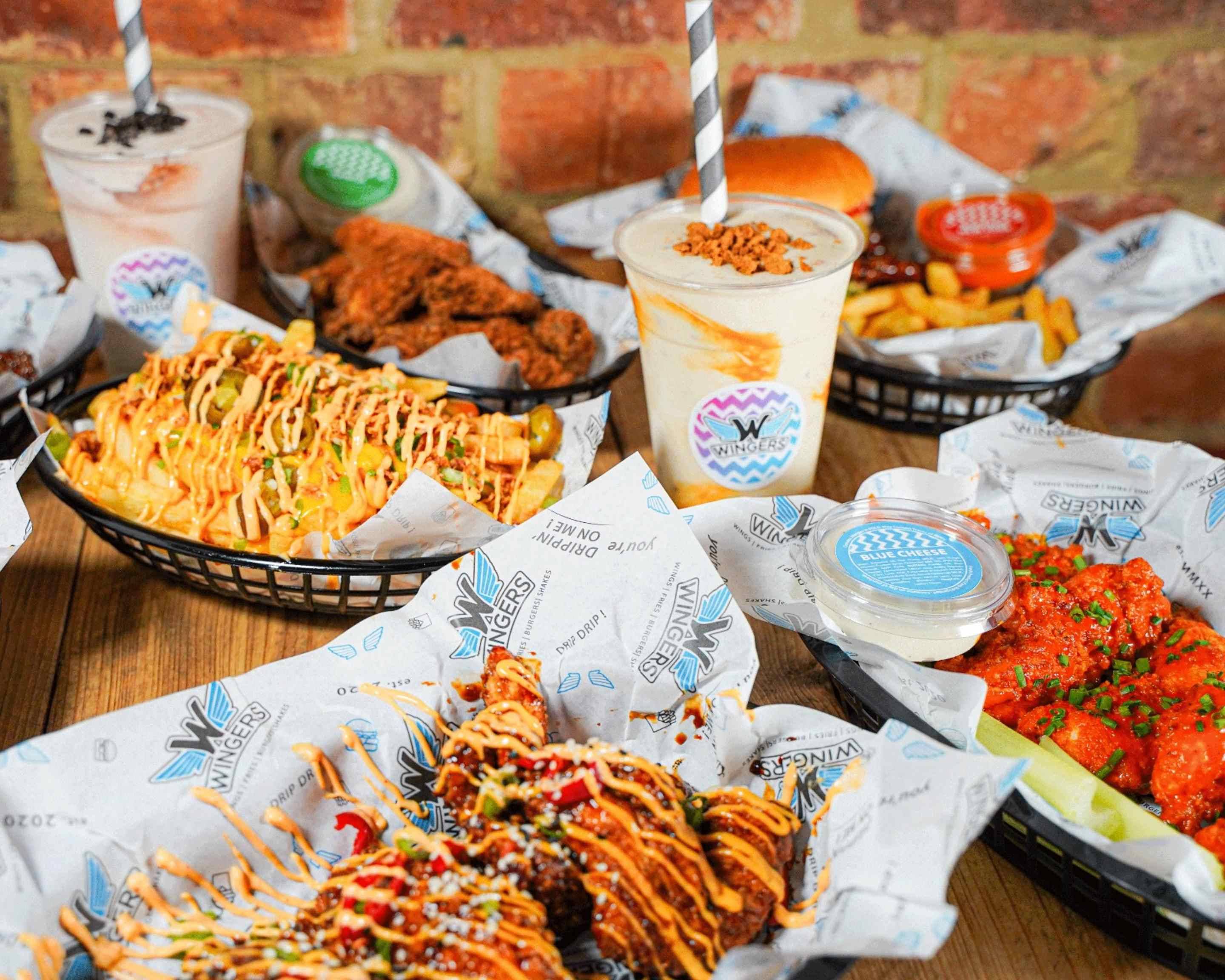 Wingers Menu - Takeaway in Northampton and Milton Keynes | Delivery ...