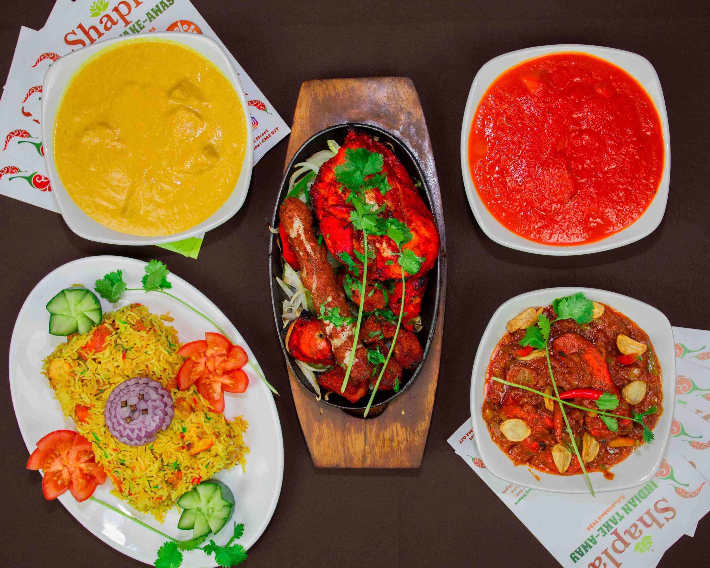 Shapla Menu - Takeaway in Chelmsford | Delivery Menu & Prices | Uber Eats