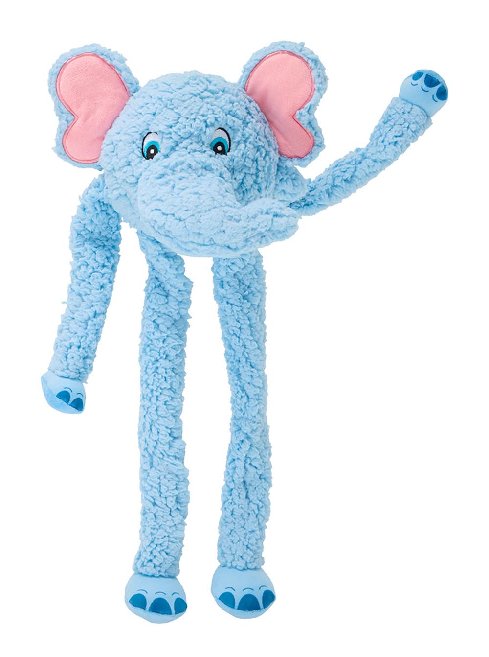 Joyhound Crazy Comfy Elephant Squeaker Plush Tug Dog Toy Delivery Near ...