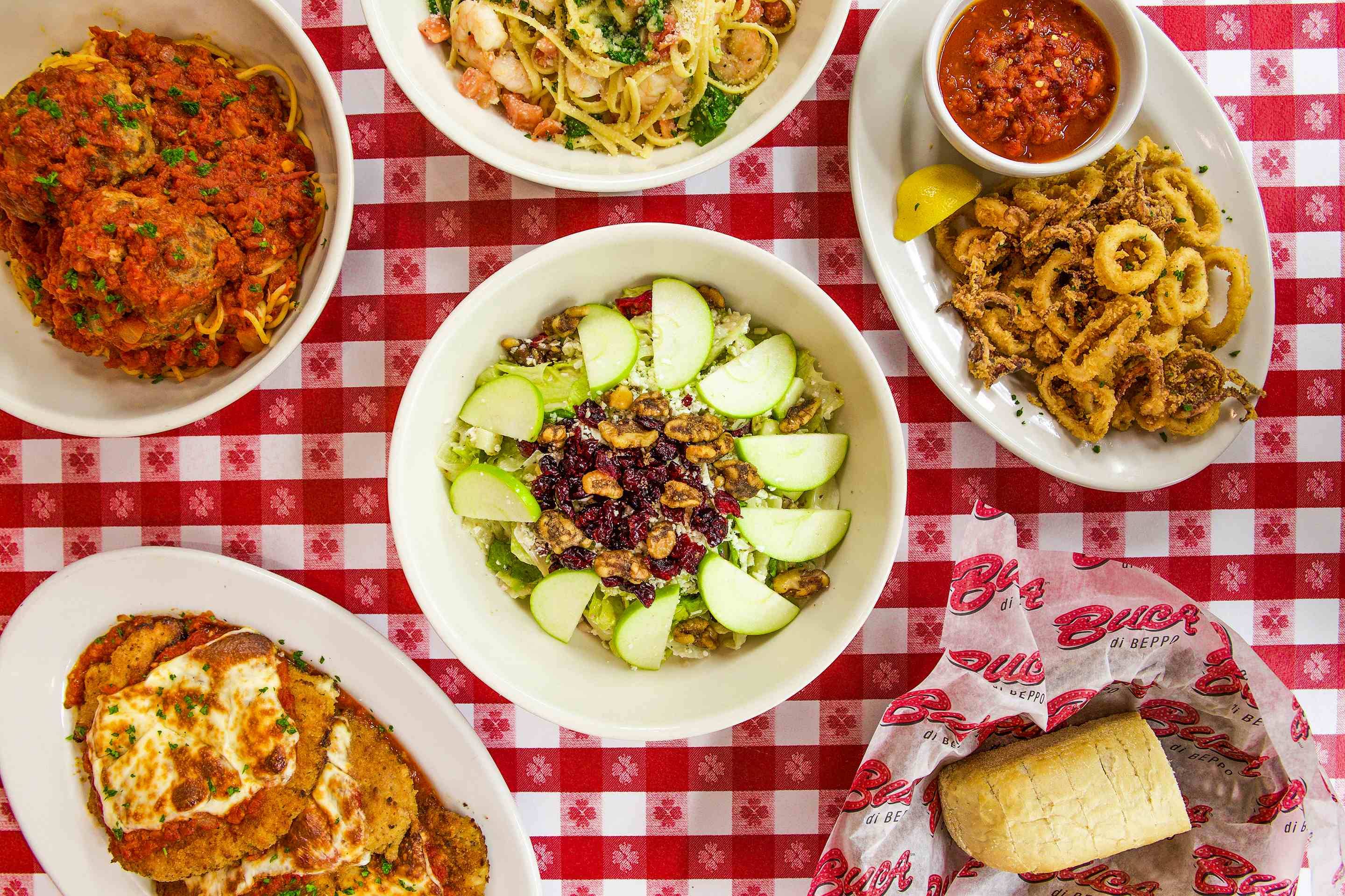 Order Buca di Beppo-Florida Mall - Menu & Prices - Orlando Delivery ...