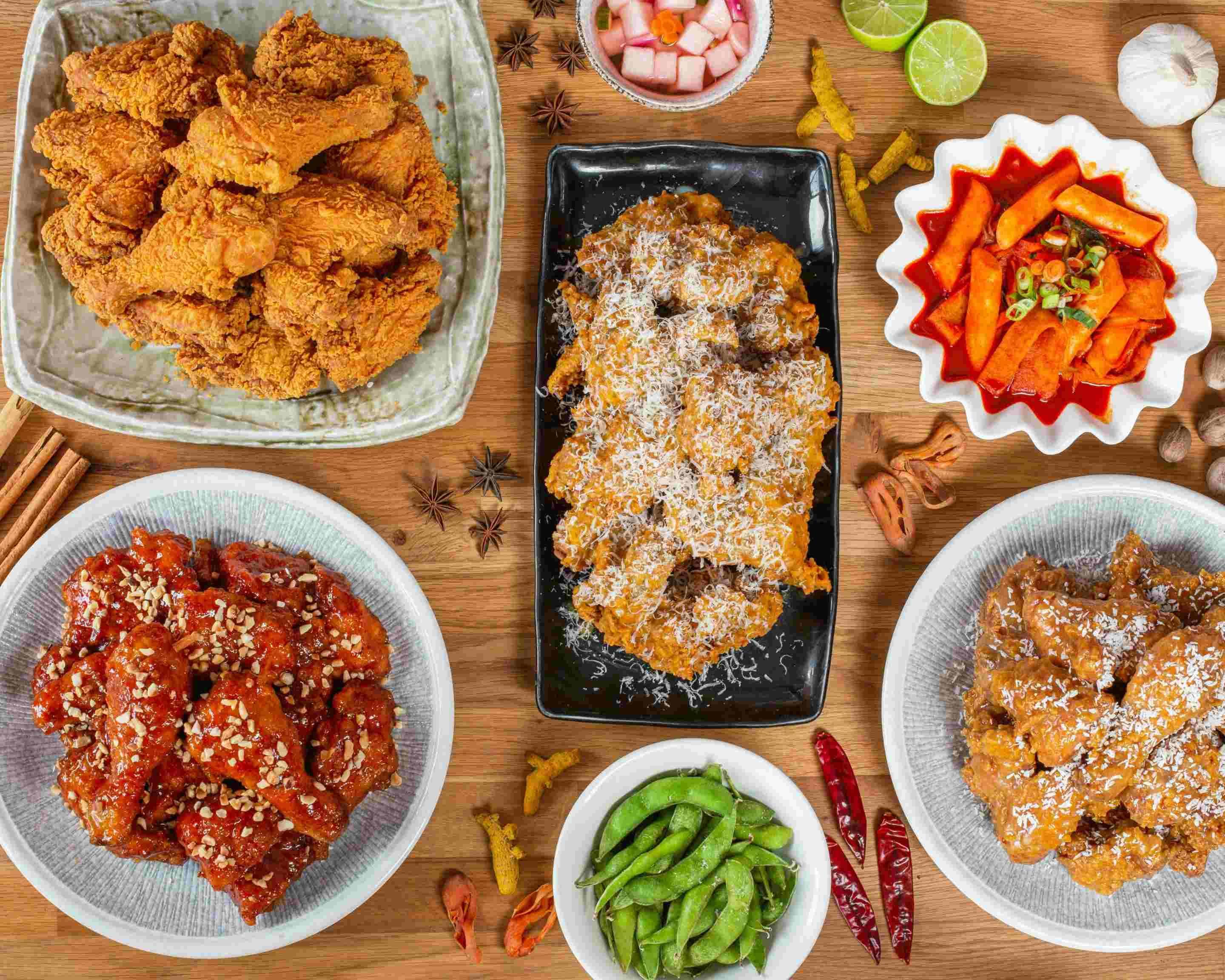 Tongdak Korean Fried Chicken Menu & Prices - London Delivery - Order ...