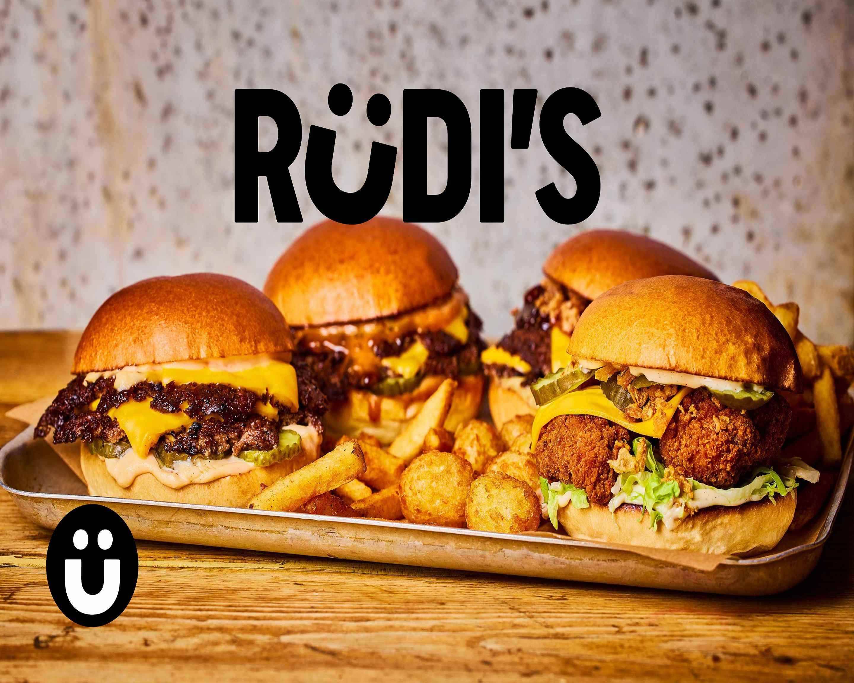 Rudi's Burgers (WARNDON EAST) Menu Deals & Prices - Birmingham, UK ...