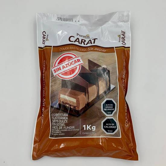 Puratos Carat cobertura pasteleria sin azucar en gotas de entrega cerca ...