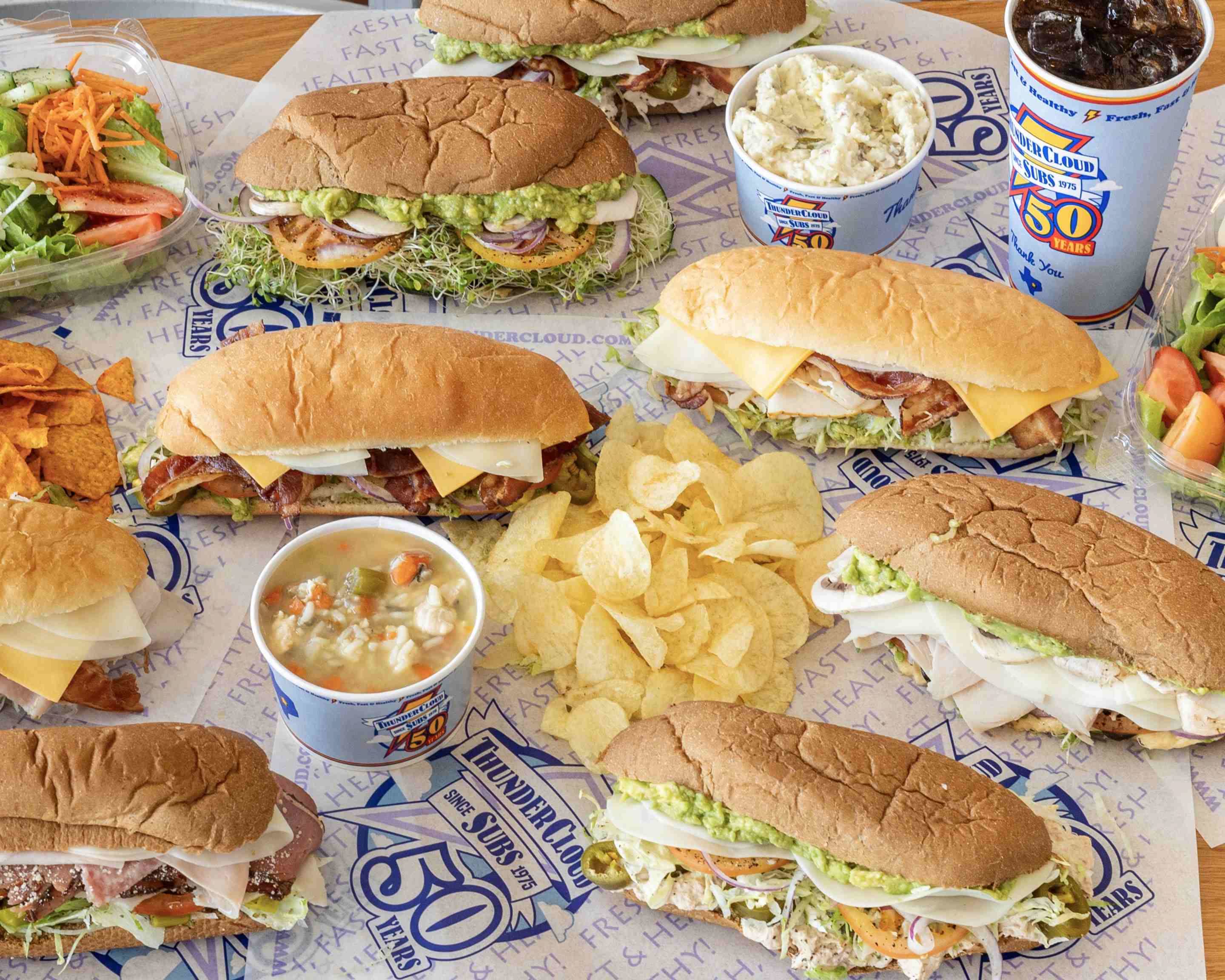 Order ThunderCloud Subs (Burnet Road by Anderson Ln) Menu Delivery【Menu ...