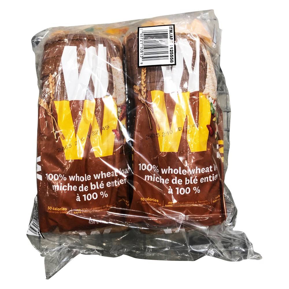 WW 100% Whole Wheat Bread Delivery Near Me | Order Online | Uber Eats