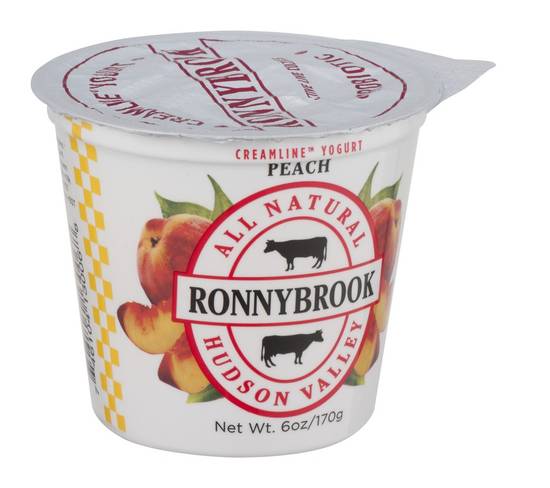 Ronnybrook Peach Creamline Yogurt | Delivery Near You | Uber Eats