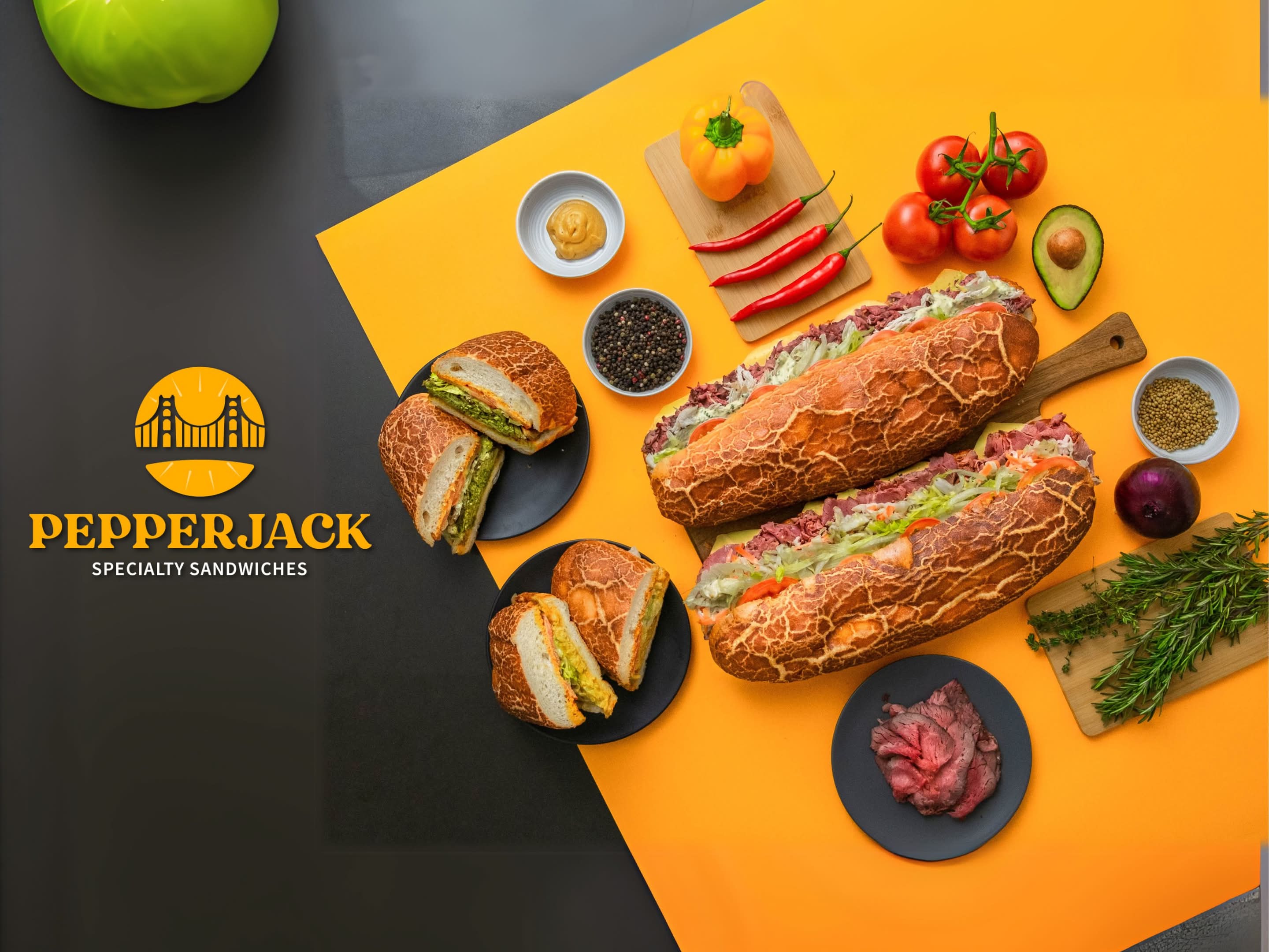 Order PepperJack Sandwiches | Menu & Prices | Brisbane Delivery | Uber Eats