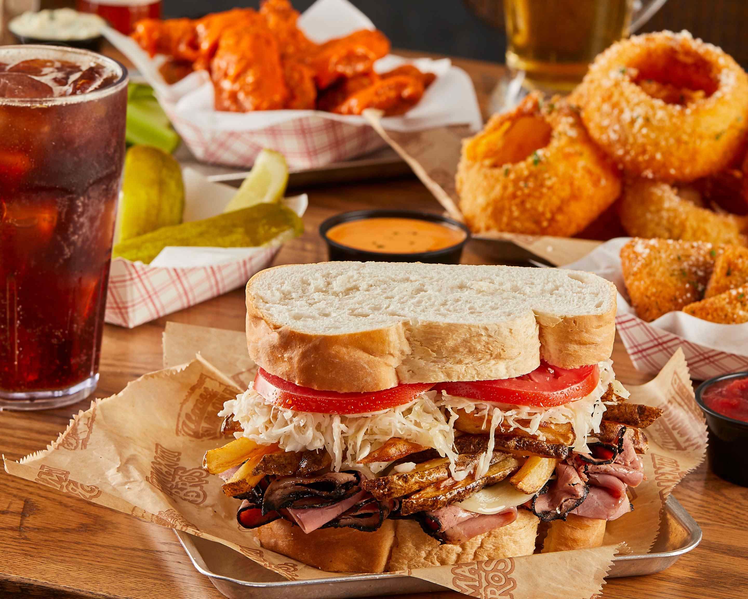 Primanti Bros. (N. Versailles) Menu Pittsburgh • Order Primanti Bros ...