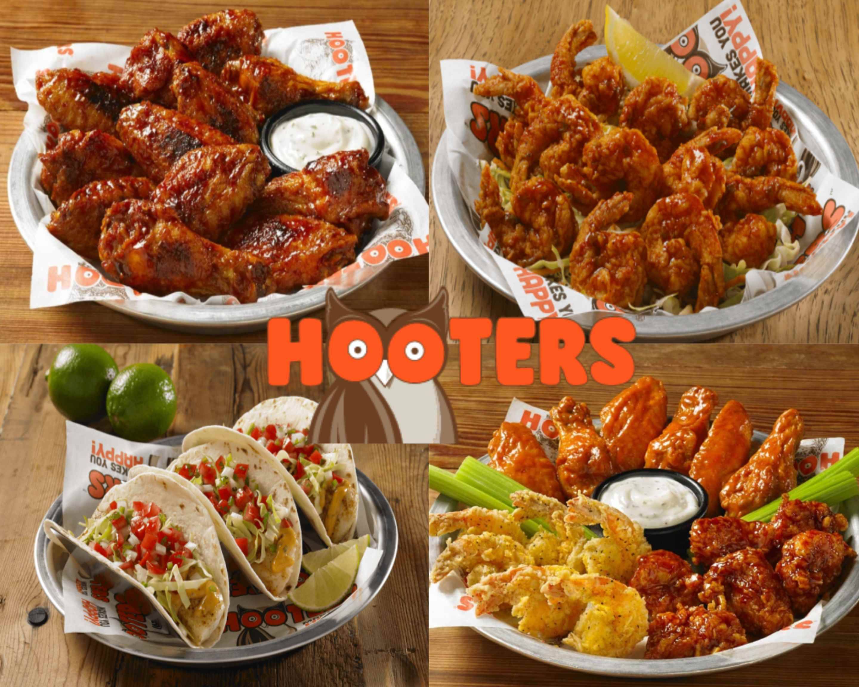 Hooters Menu Deals & Prices - Nottingham Delivery - Order with Uber Eats