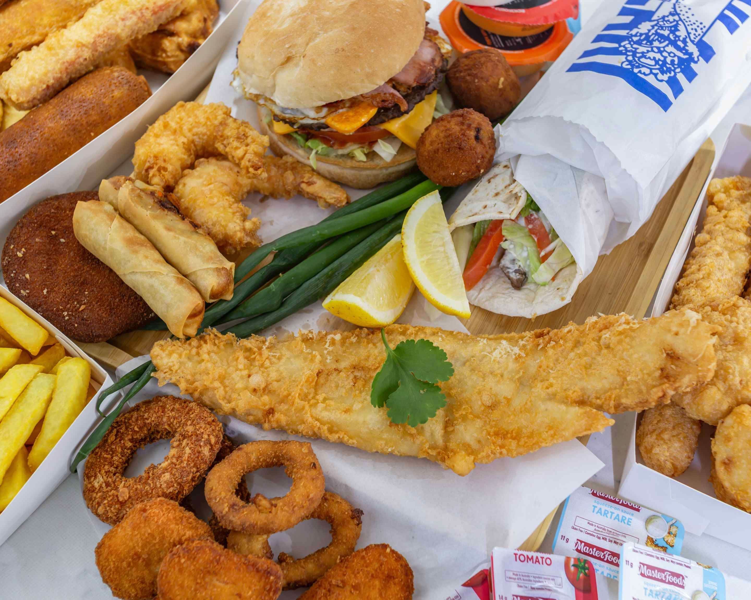 Ocean Fish & Chippery Menu Takeout in Mornington Peninsula | Delivery ...