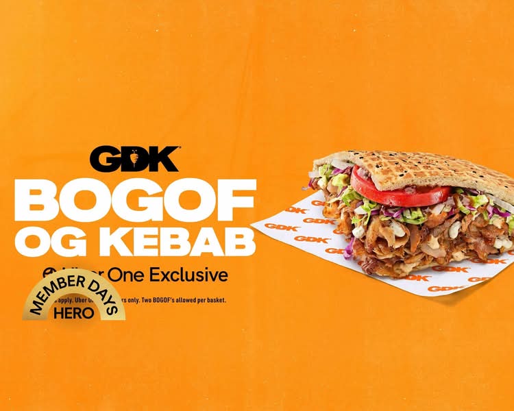 GDK (Ruislip) Menu Deals & Prices - London Delivery - Order with Uber Eats
