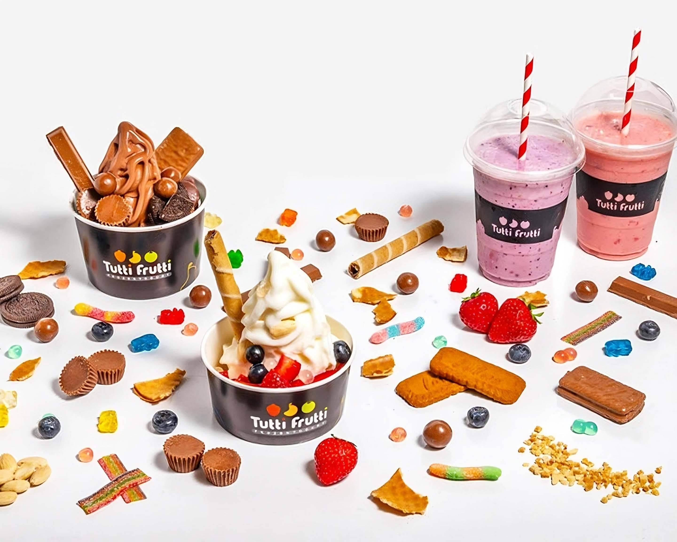 Tutti Frutti Frozen Yogurt Surfers Paradise Menu Takeout in Gold Coast ...