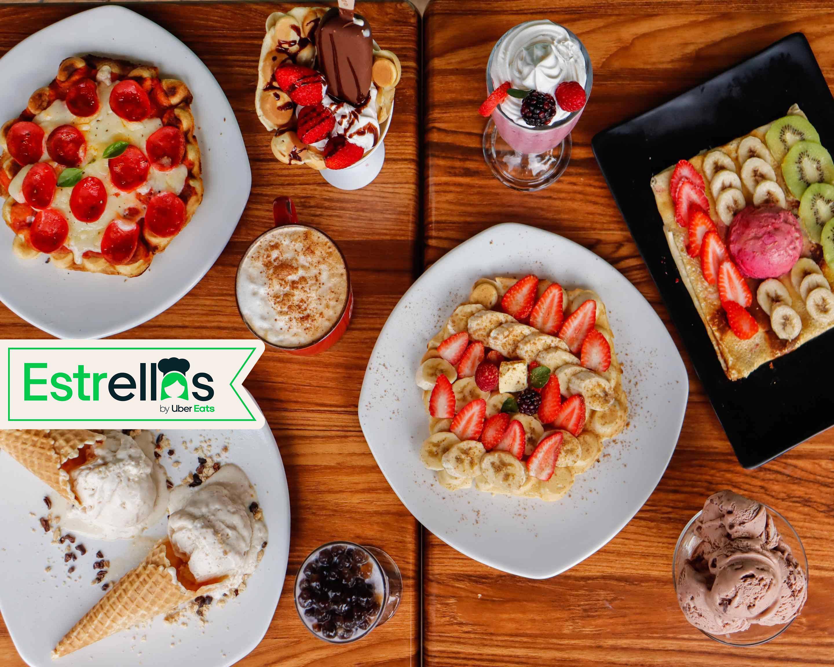 Mushu Bubble Waffles Menú a Domicilio【Menú y Precios】Mexico City | Uber ...