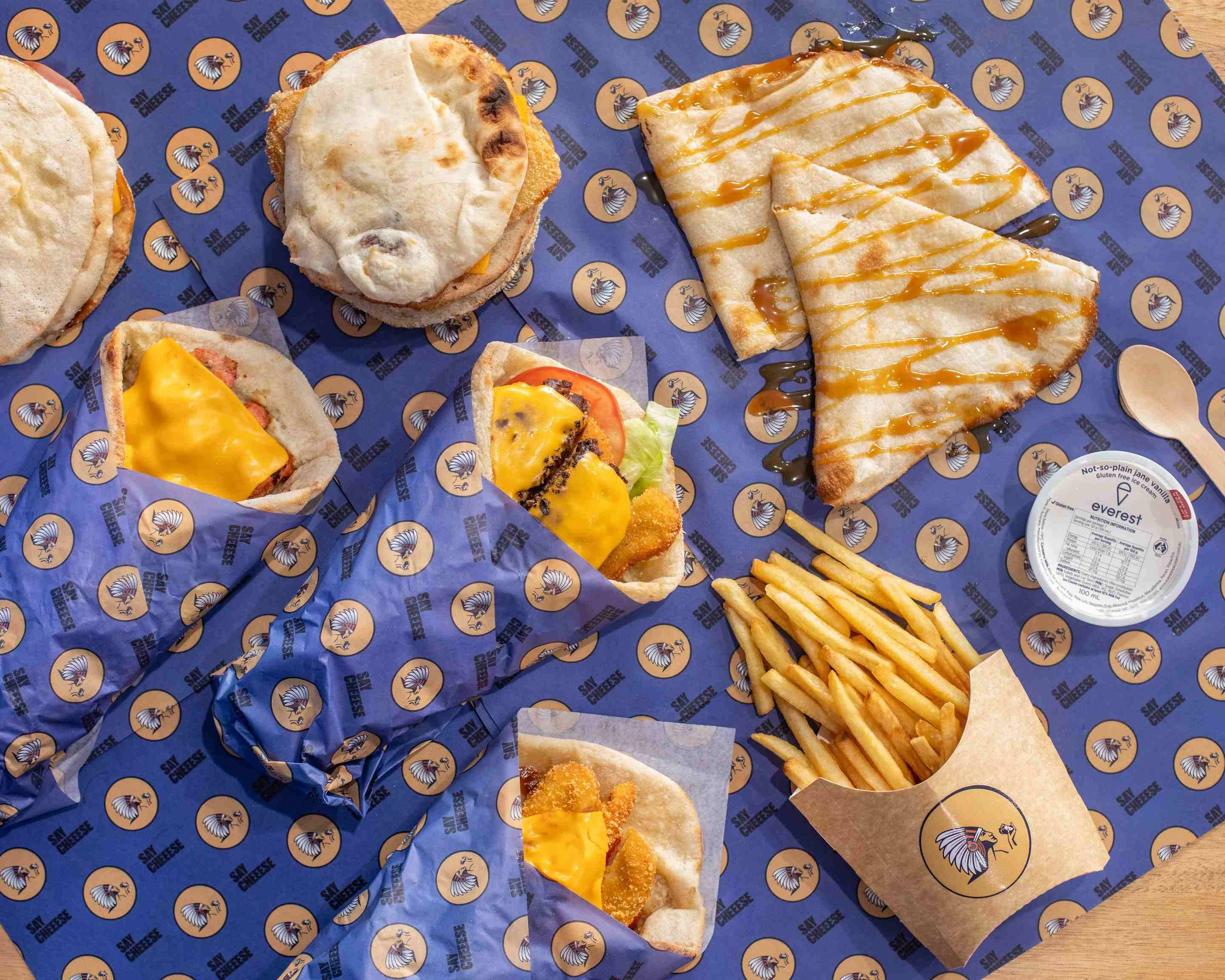 Say Cheeese Menu Takeout in Brisbane | Delivery Menu & Prices | Uber Eats