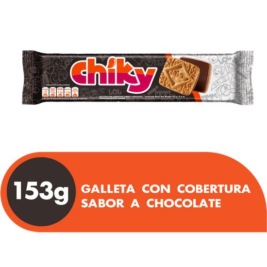 Pozuelo galletas chiky sabor chocolate (empaque 153 g) | Delivery Near ...
