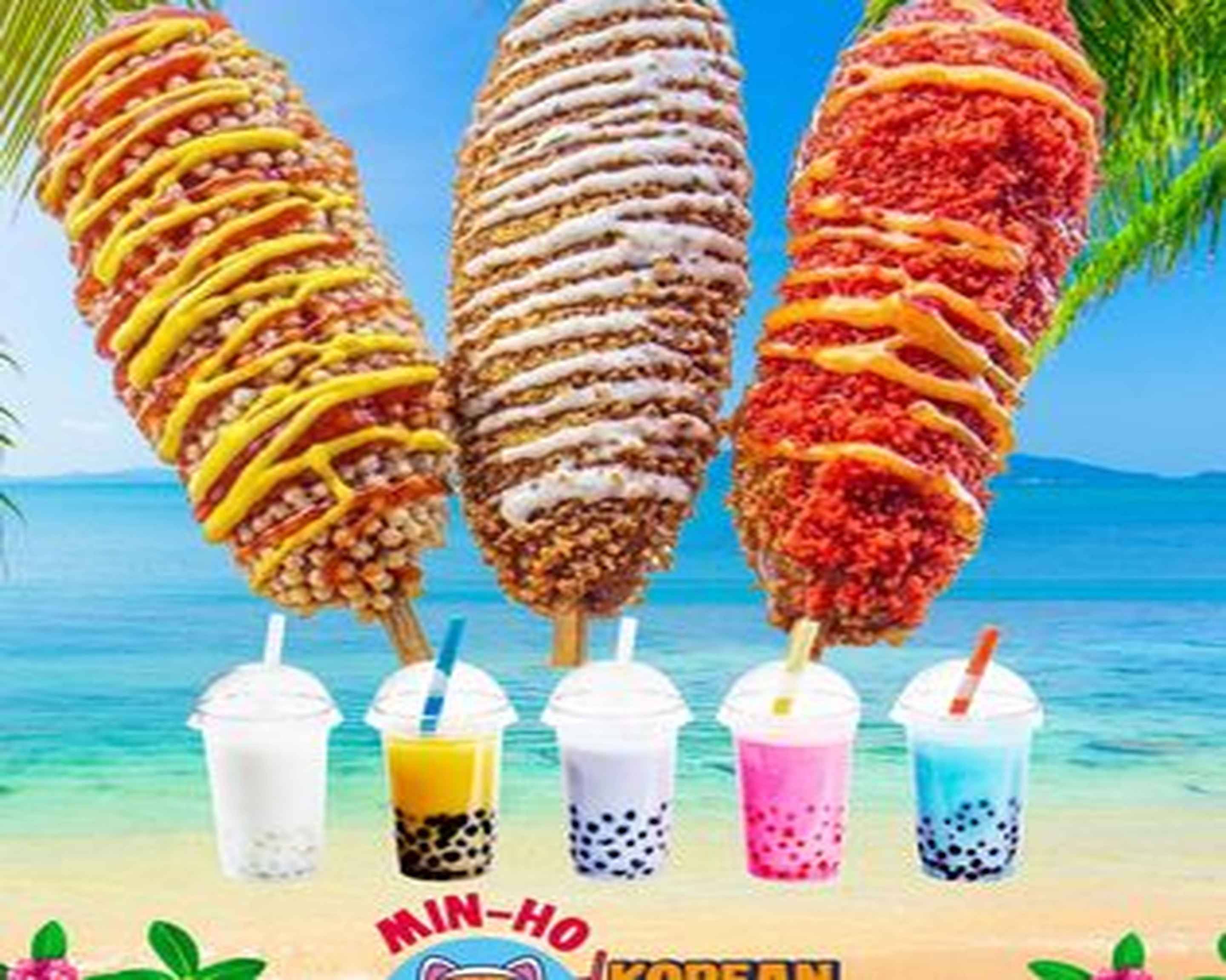 Order Min-Ho Korean Dog Boba Tea Menu Delivery【Menu & Prices】| El Paso ...