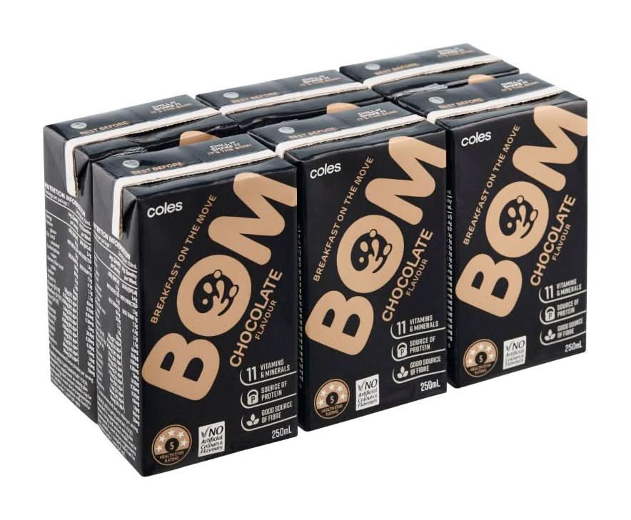 Coles Bom Liquid Breakfast Delivery Near Me | Order Online | Uber Eats