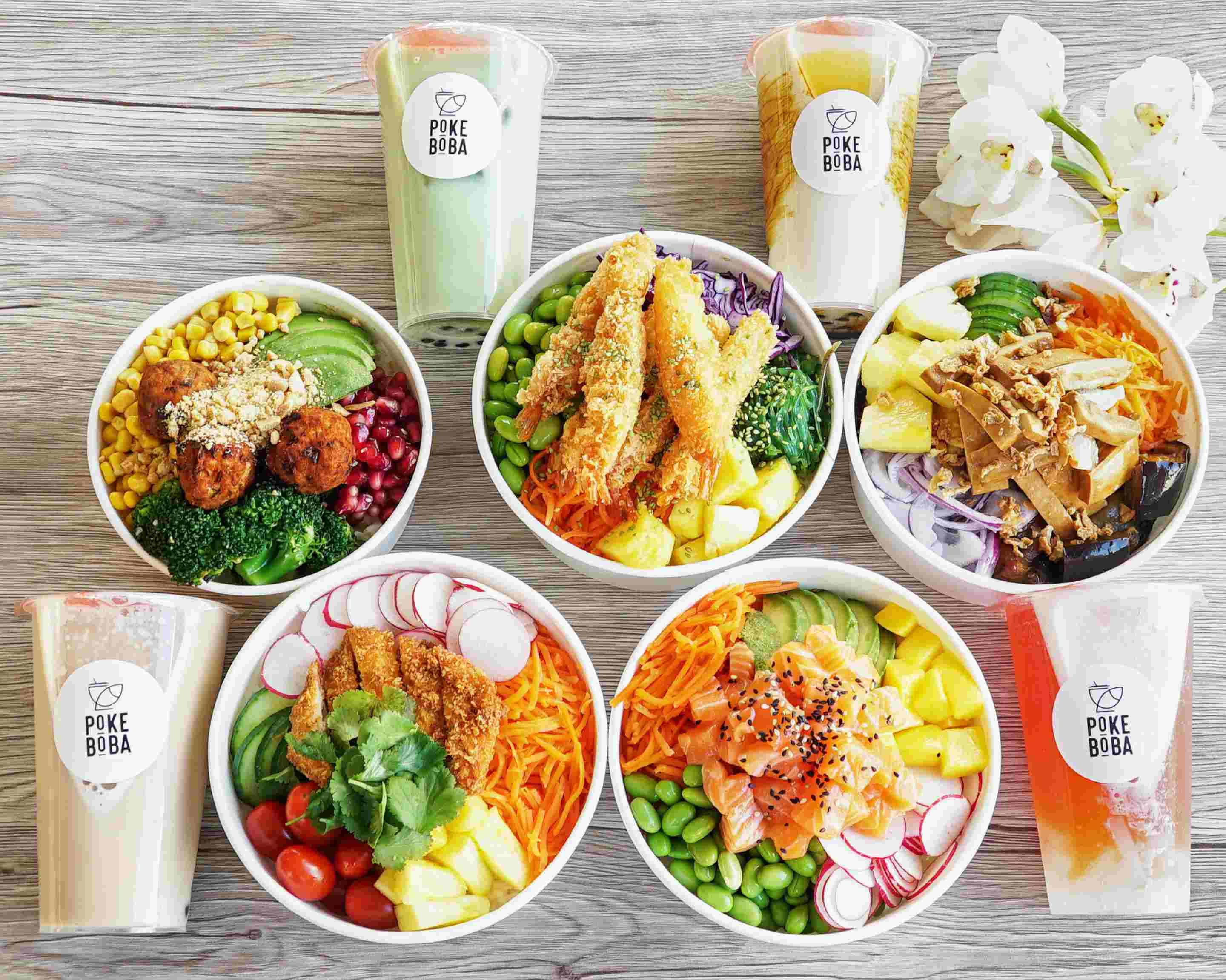 Poke Boba menu, offres et prix - Livraison à Chelles - Uber Eats