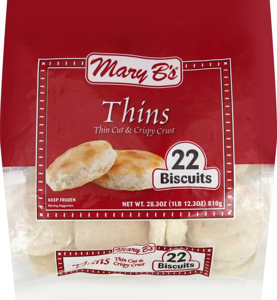 Mary B's Thin Cut & Crispy Crust Biscuits (22 ct) | Delivery Near You ...