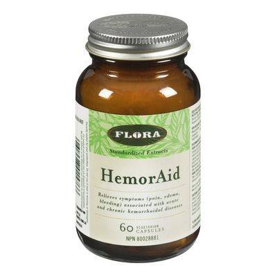 Order Flora Capsules végétariennes sans gluten hemoraid pour le ...