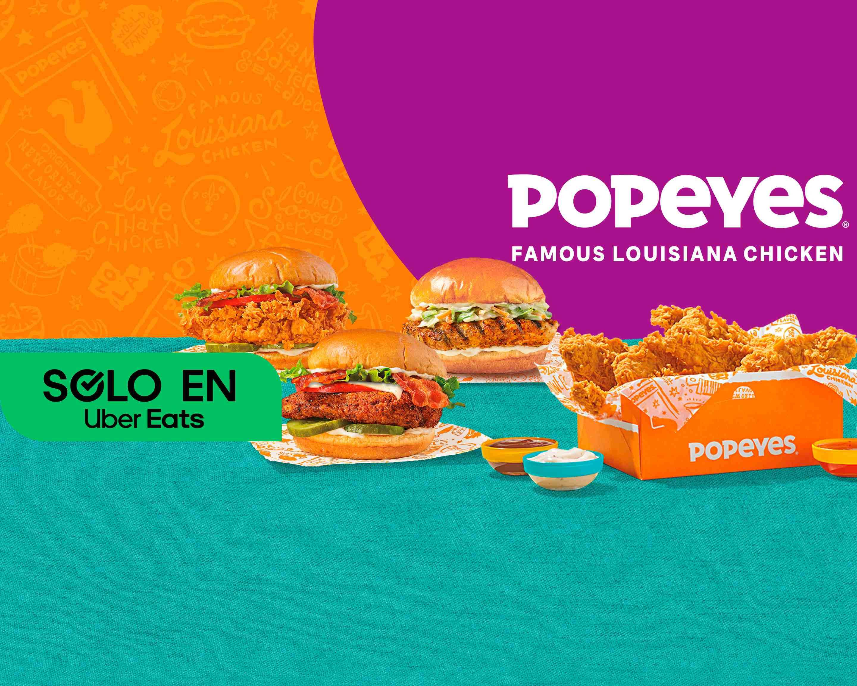 Popeyes (San Jerónimo) Menú y Precios - Pide a Domicilio en Ciudad de ...