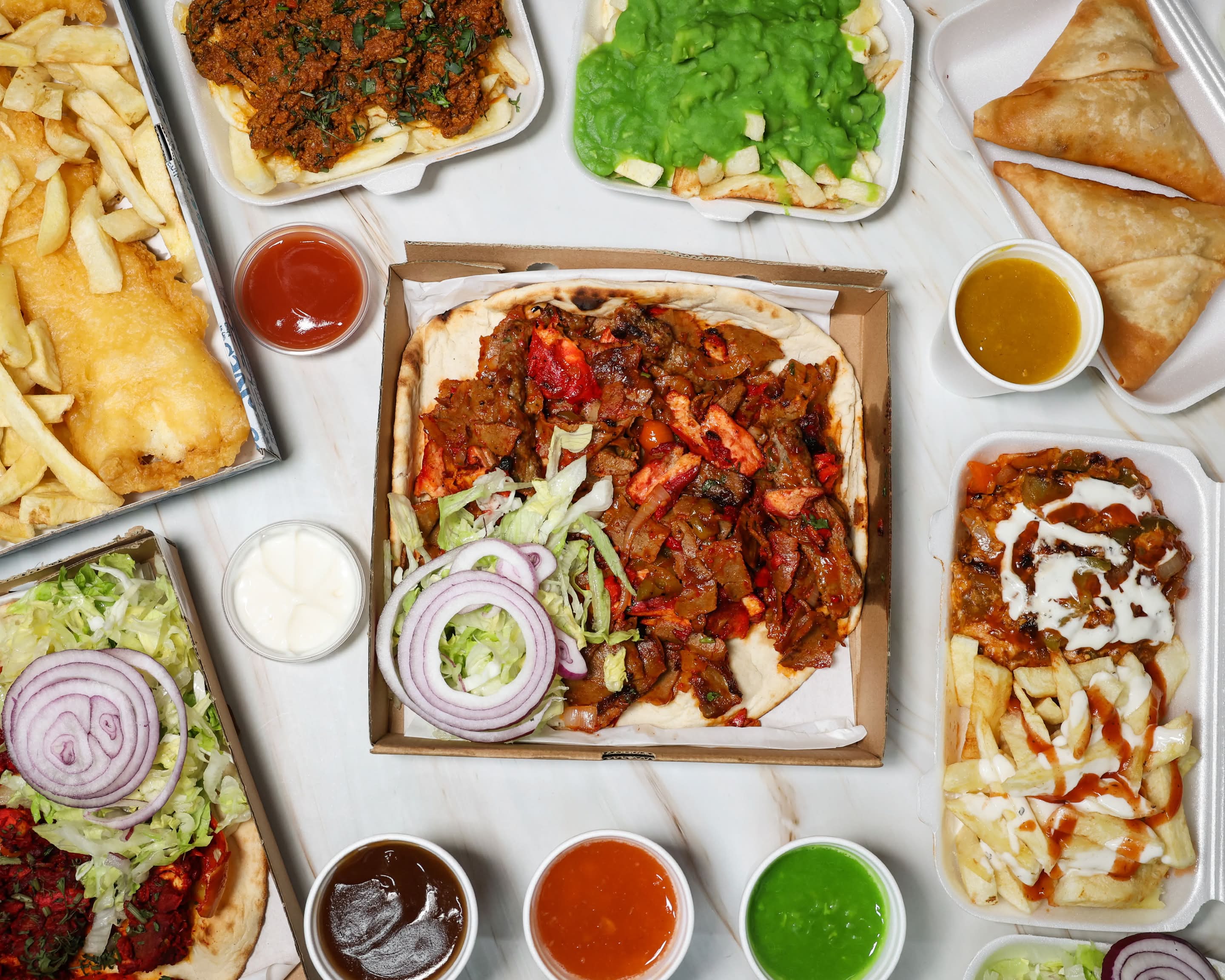 Amar’s Chippery . Menu Deals & Prices - Manchester Delivery - Order ...