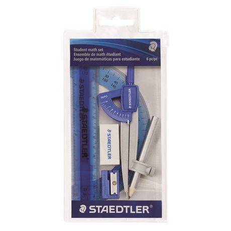 Staedtler Student Math Set (6 pieces) |Entregas cerca de ti | Uber Eats