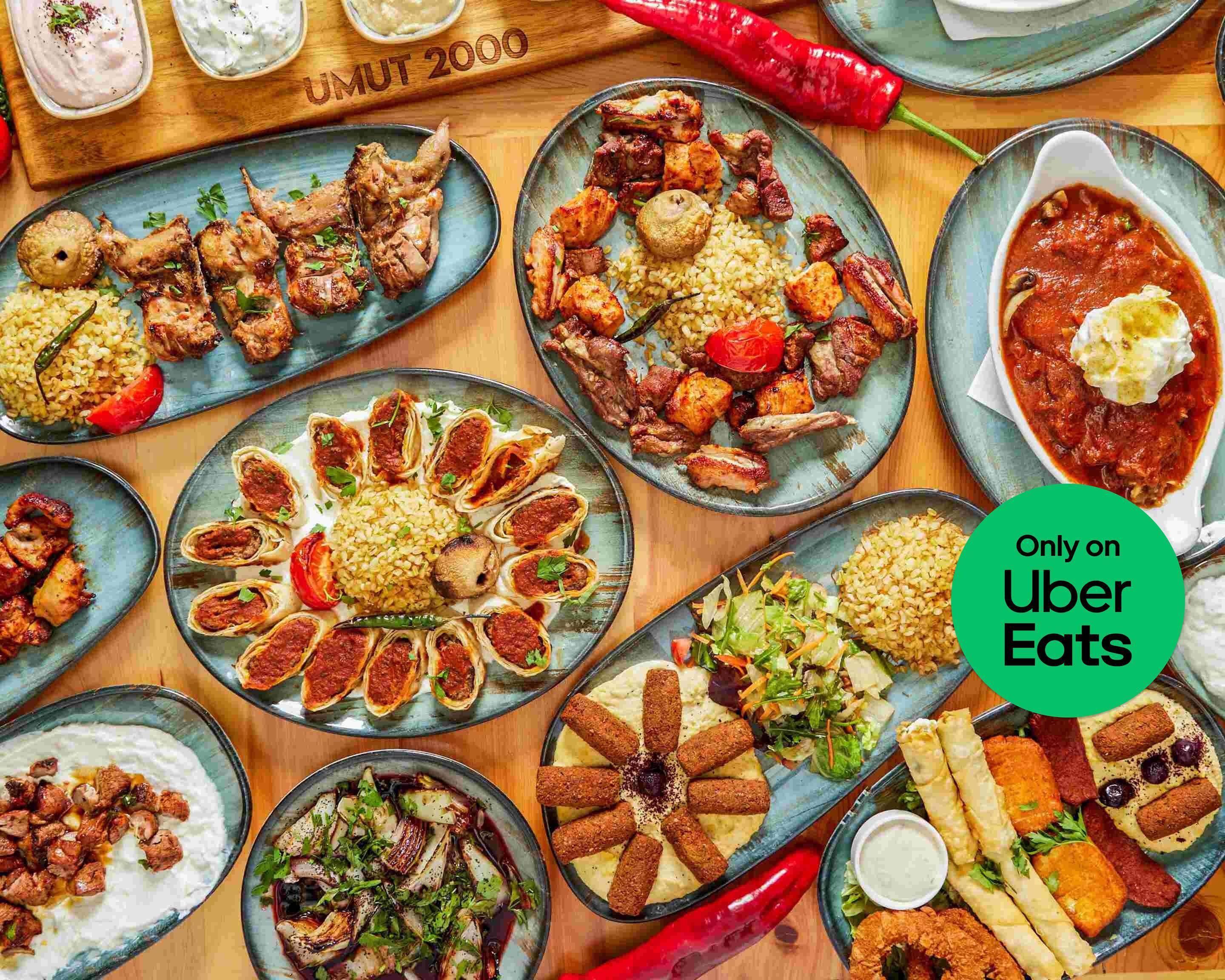Umut 2000 Menu - Takeaway in London | Delivery menu & prices | Uber Eats