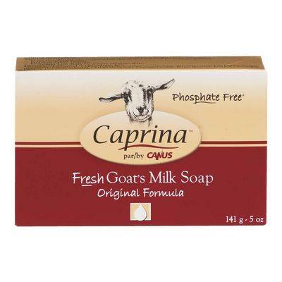 Caprina Fresh Goat's Milk Soap Bar Original Formula (141 g) | Delivery ...