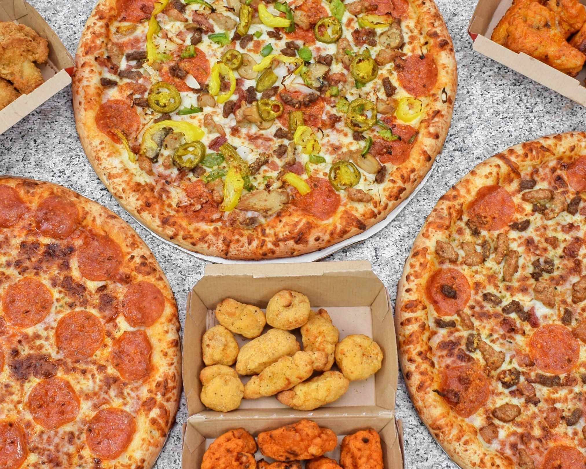 Order HUNTS BROTHERS PIZZA (Birmingham) - Menu & Prices - Birmingham ...