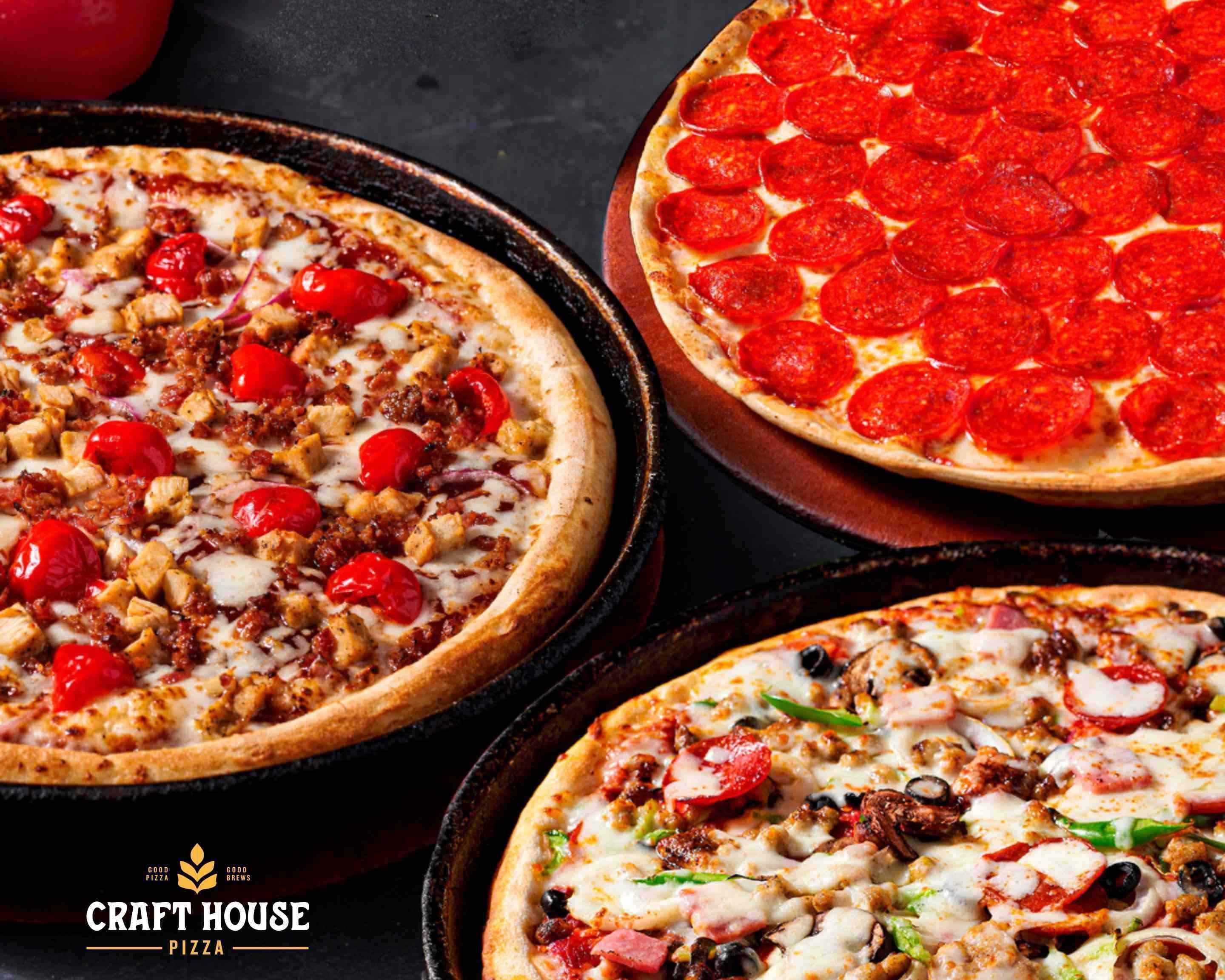 Craft House Pizza (Colonial Gardens) Menu Louisville • Order Craft ...