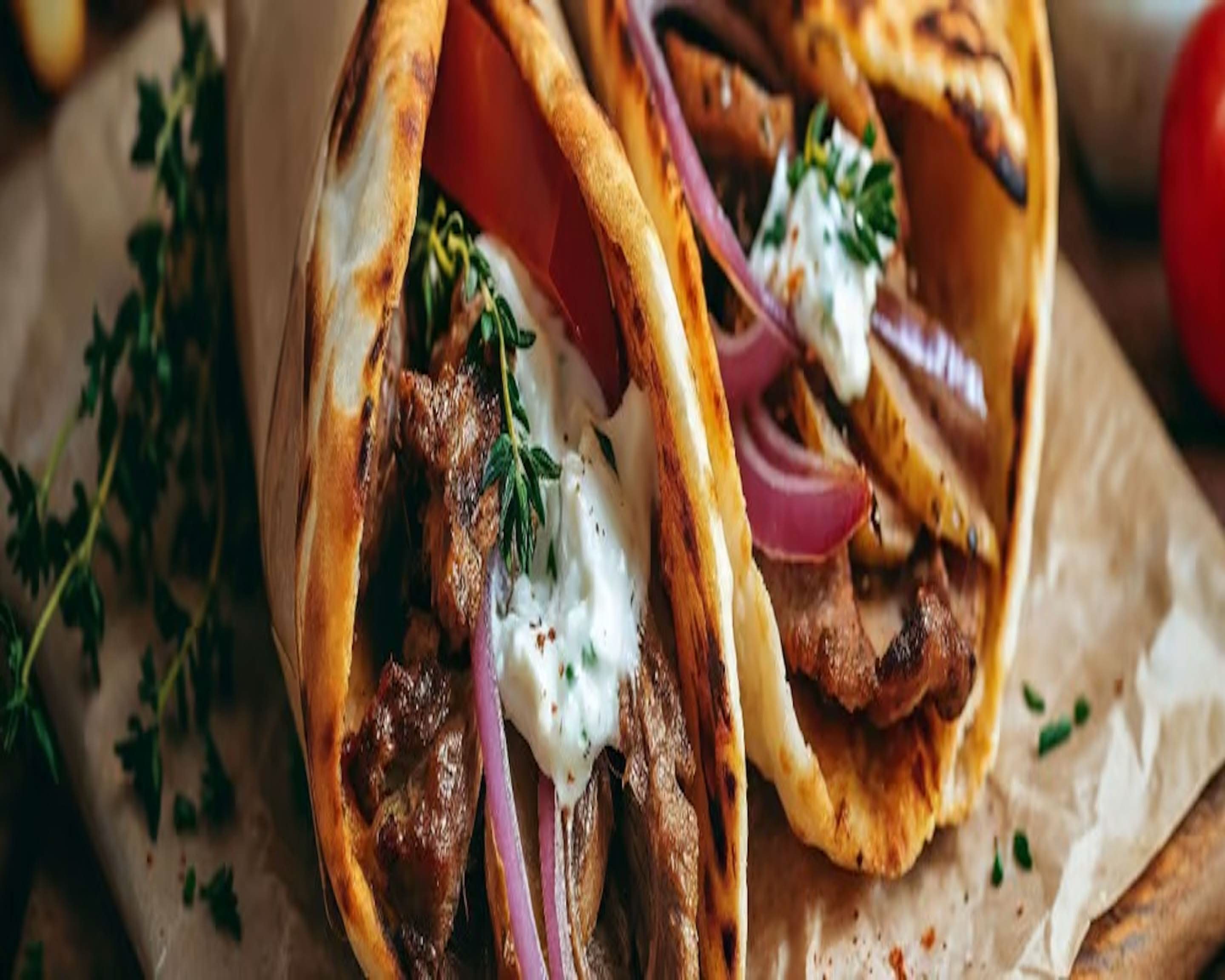 Order Gyro and Kafta House (616 Southwest College Street, Portland, OR ...