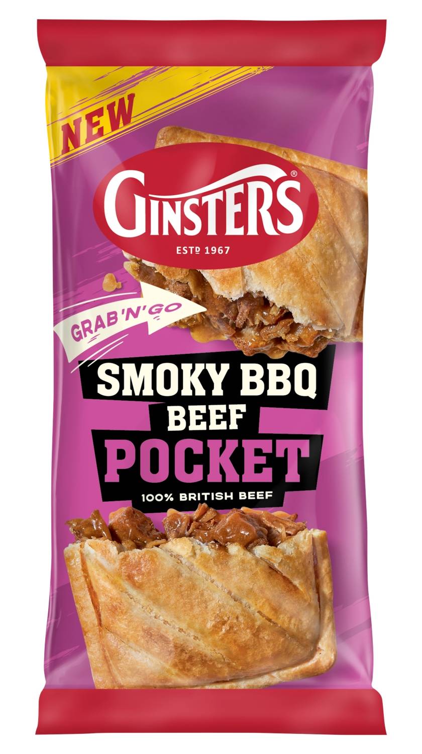 Ginsters Smoky Bbq Beef Pocket Delivery Near Me | Order Online | Uber Eats