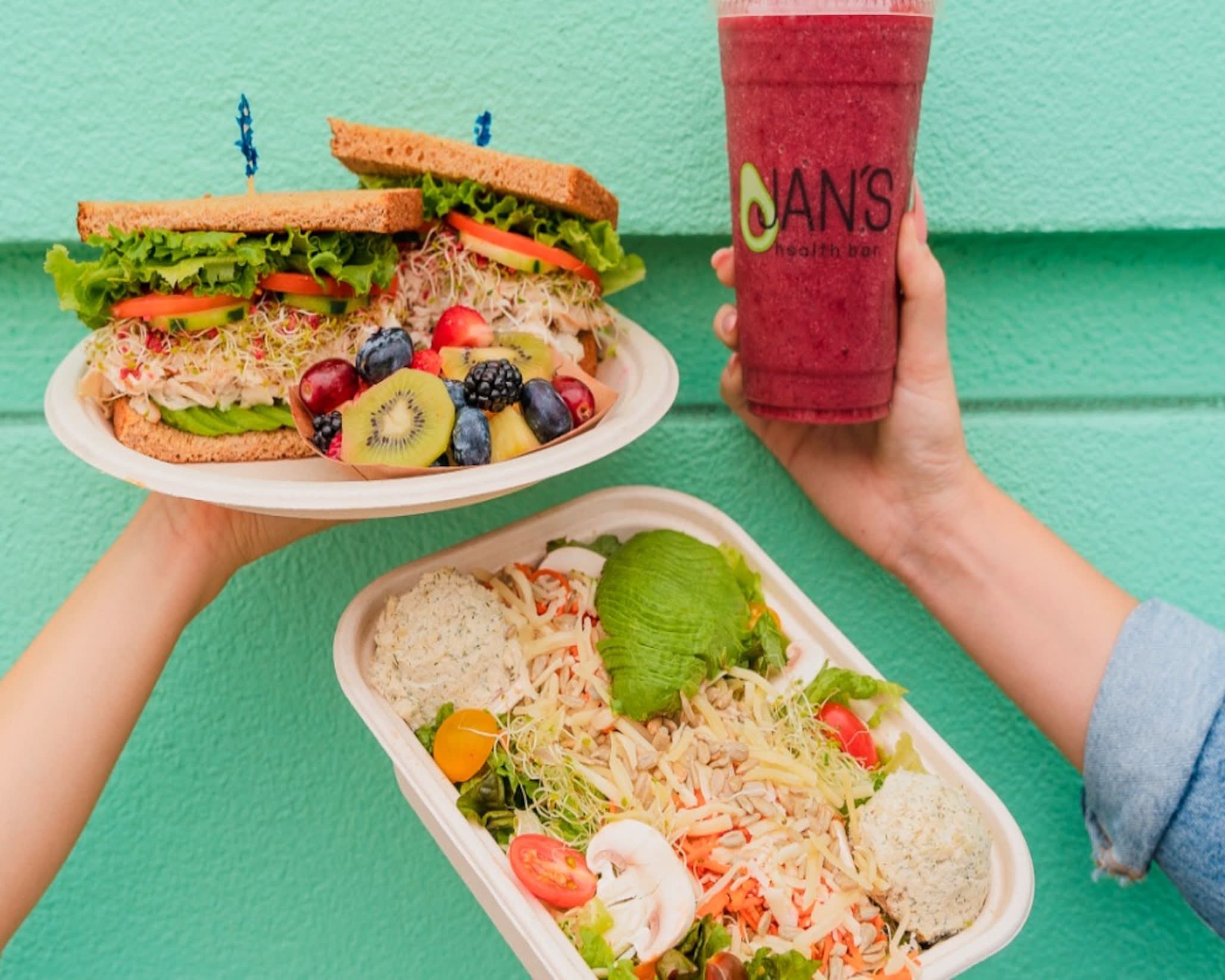 Order Jan's Health Bar (3722 Paseo Place STE 1440) Menu Delivery【Menu ...