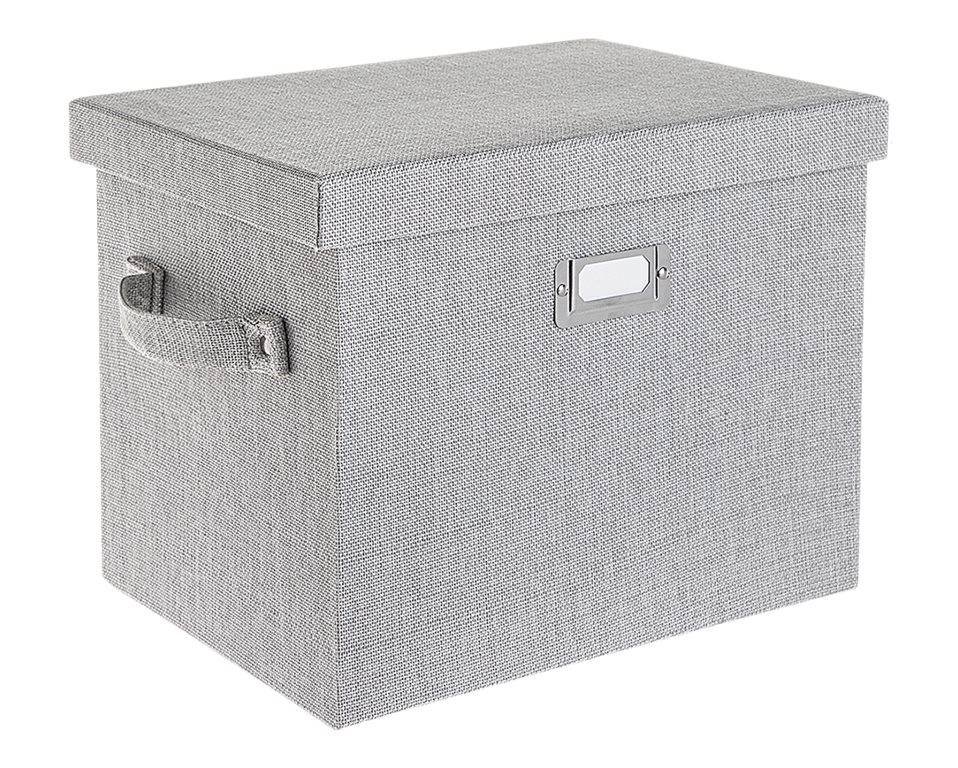 Enchanté Accessories Fabric File Box With Lift Off Lid Delivery Near Me ...