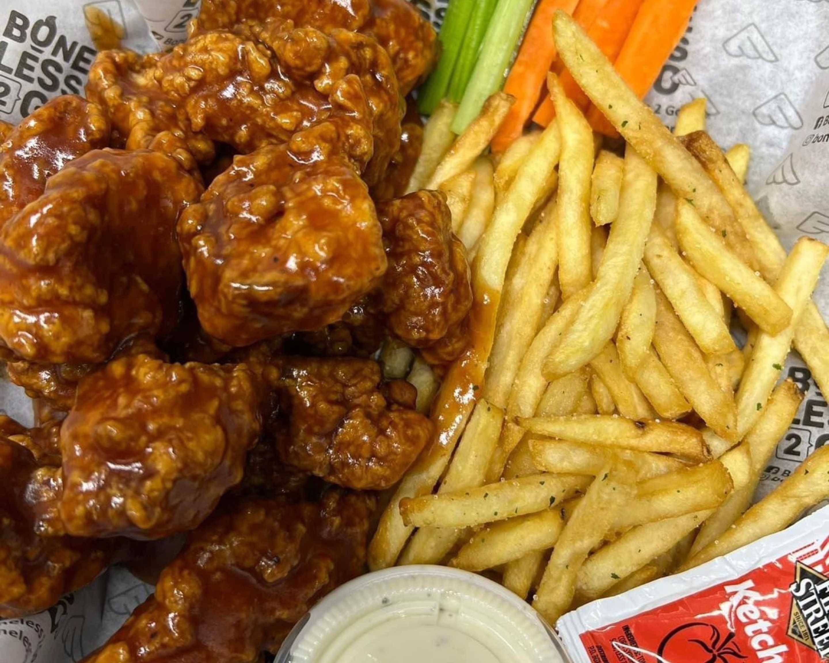 Boneless 2 go Menú a Domicilio en Mexicali | Menú & Precios | Uber Eats