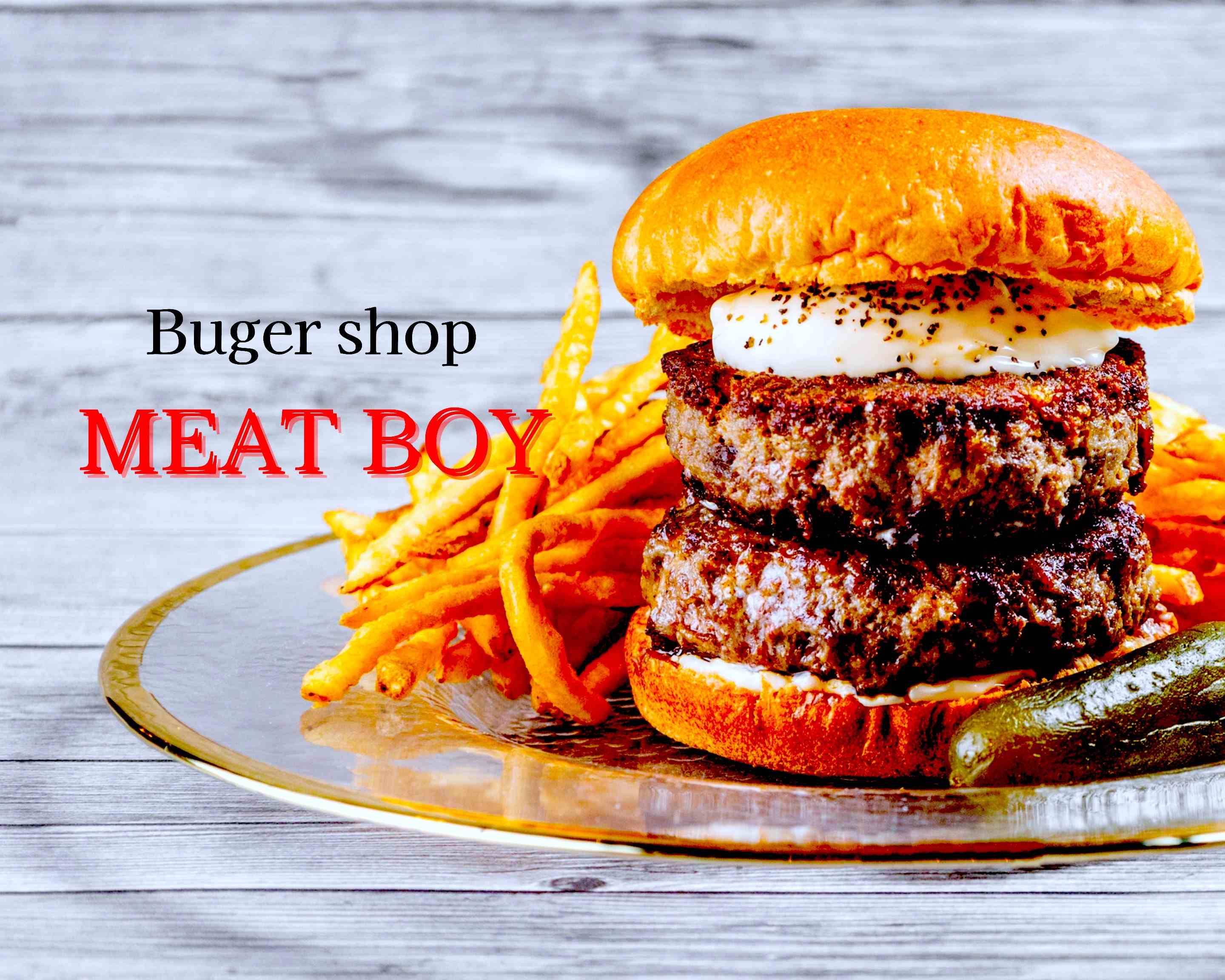 バーガーショップ ミートボーイ 立川店 Burger holic Meatboyのデリバリー ・持ち帰り| メニューを見る |立川市 で 配達 ...