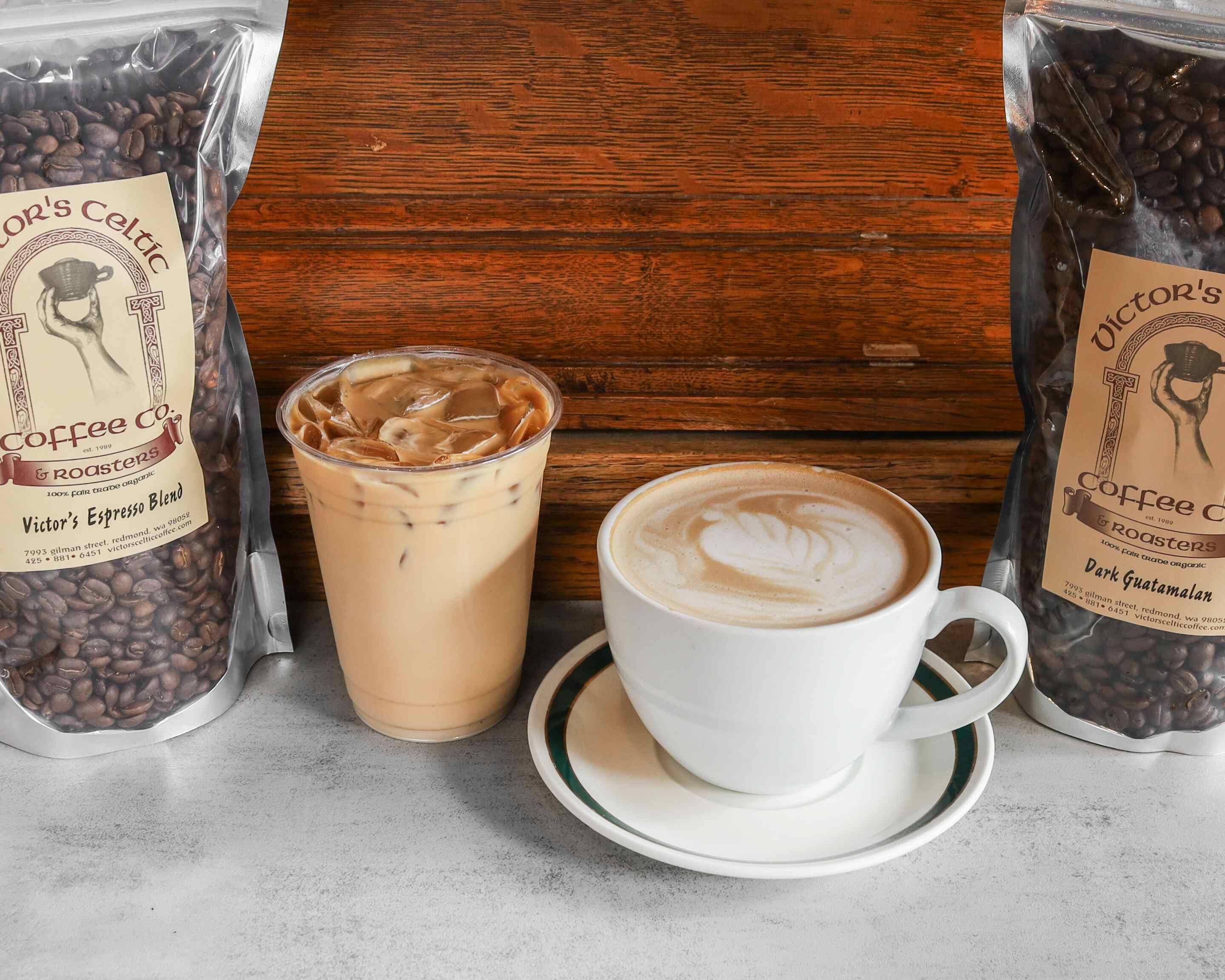 Order Victor's Celtic Coffee & Roasters Menu Delivery in Redmond | Menu ...