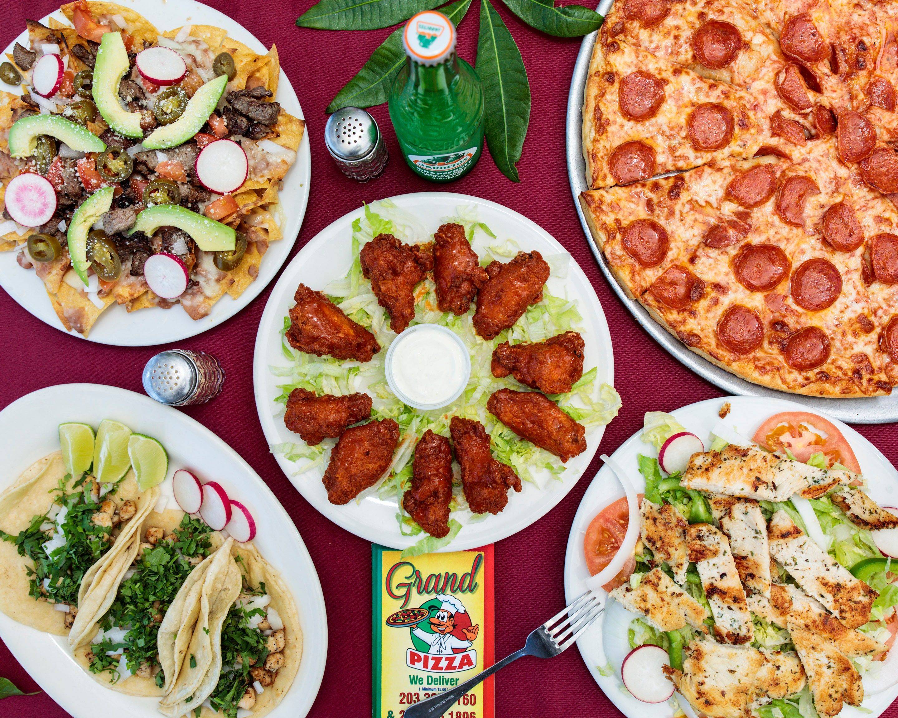 Order Grand Pizzeria Menu Delivery【Menu & Prices】| Bridgeport | Uber Eats