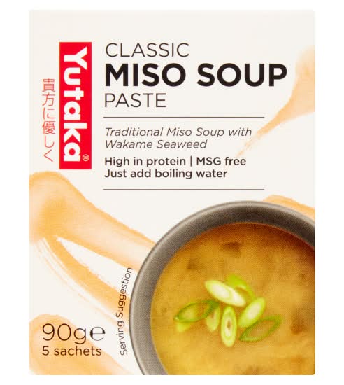 Sainsbury's - Yutaka Classic Miso Soup Paste (5 pack) - Delivery in ...