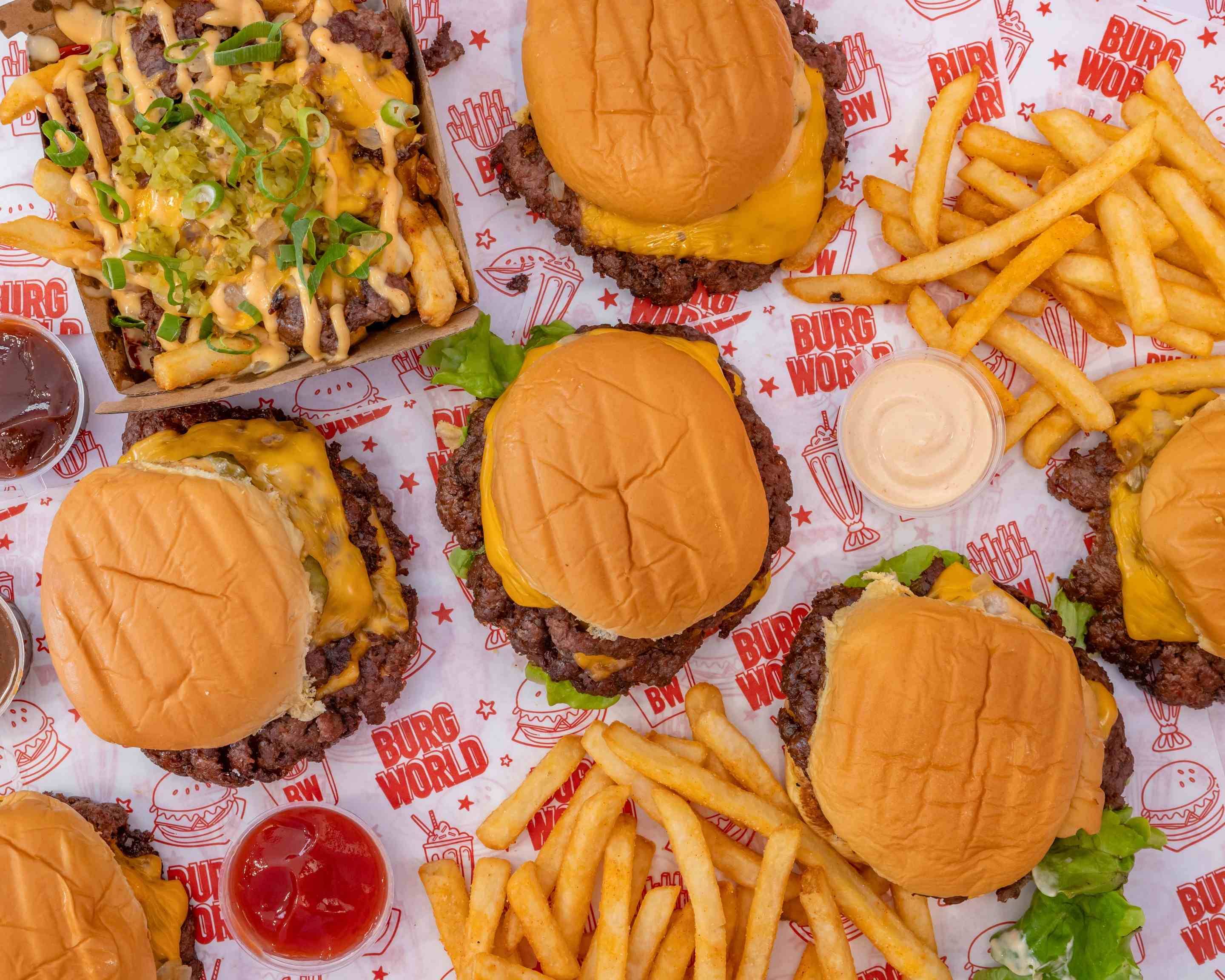 Order Burg World | Menu & Prices | Gold Coast Delivery | Uber Eats