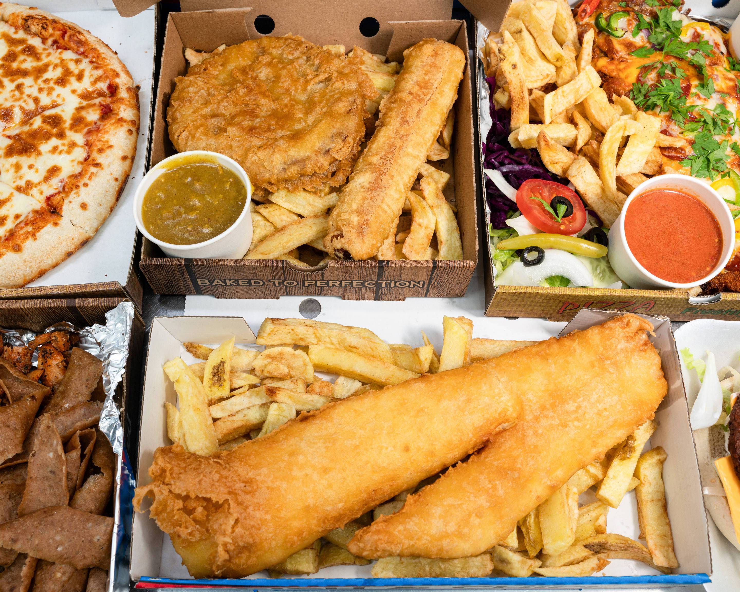 Sandhu's Chippy Menu Deals & Prices - Darlington Delivery - Order with ...